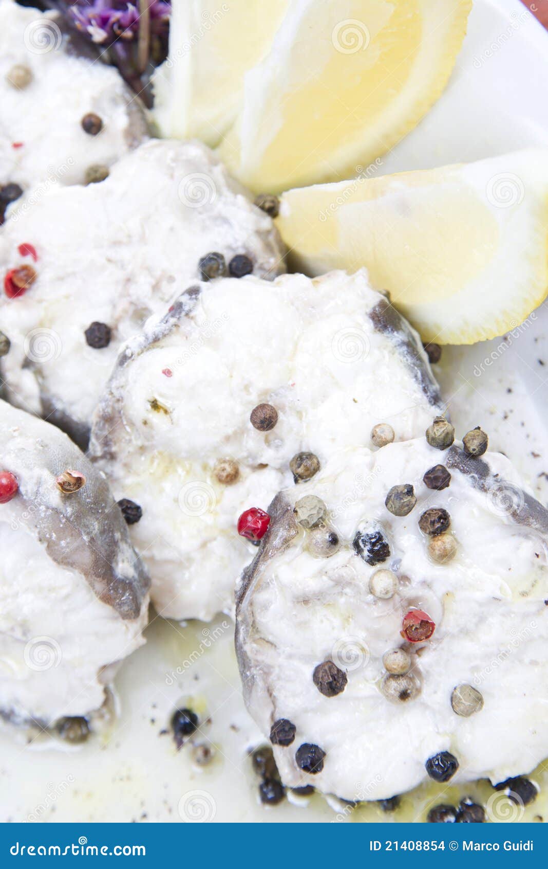 Dish of steamed fish stock photo. Image of cooked, steam - 21408854