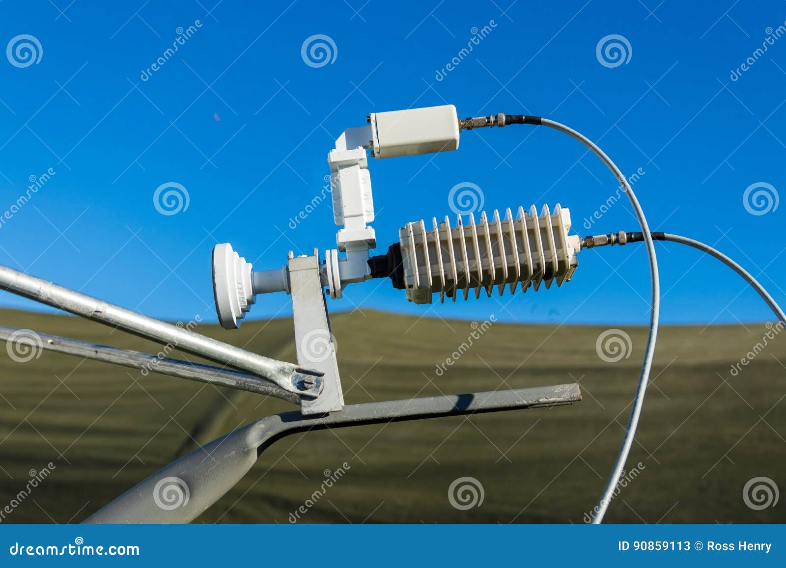 Dish Transmitter stock image. Image of technology, antenna - 90859113