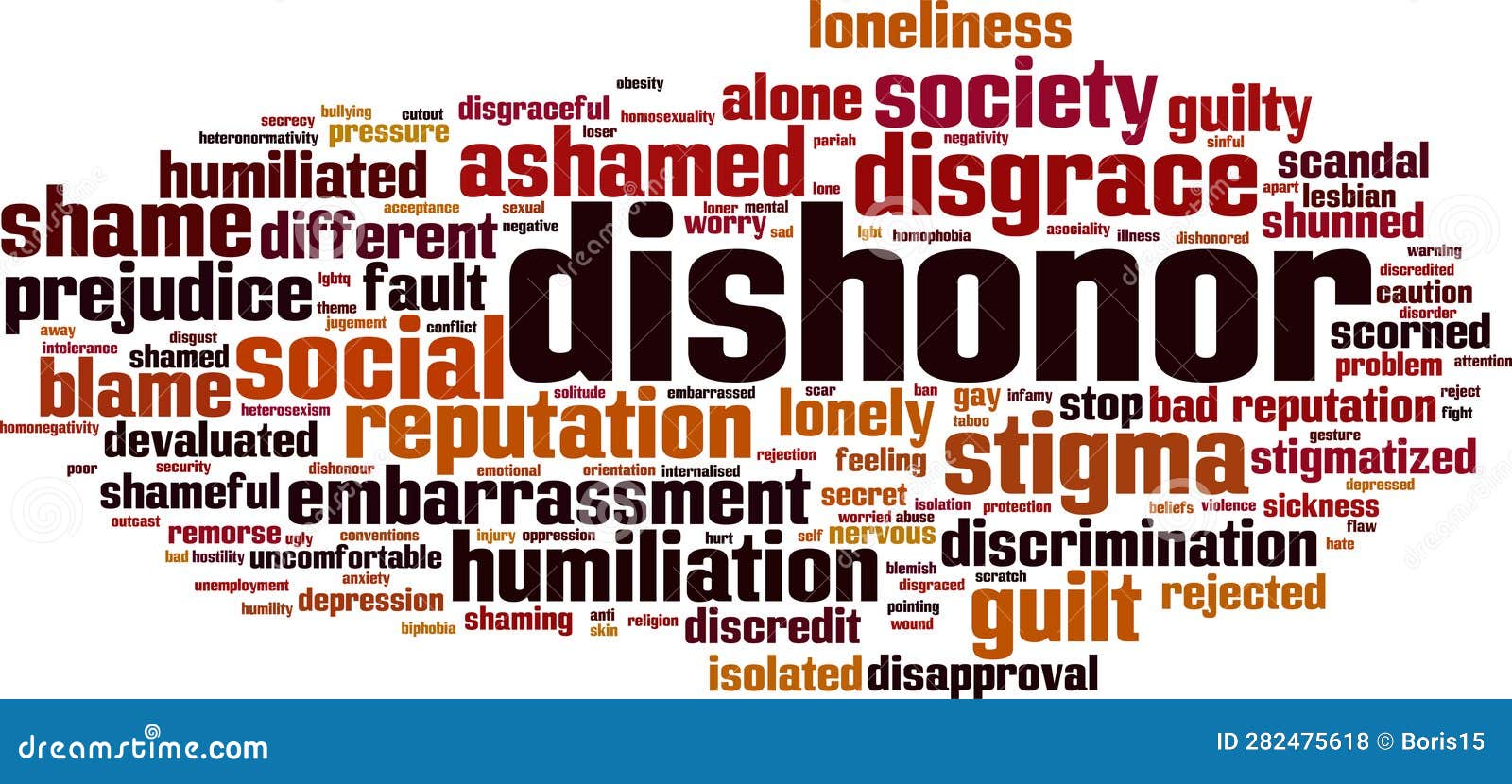 Dishonor Vector Illustration | CartoonDealer.com #30629234