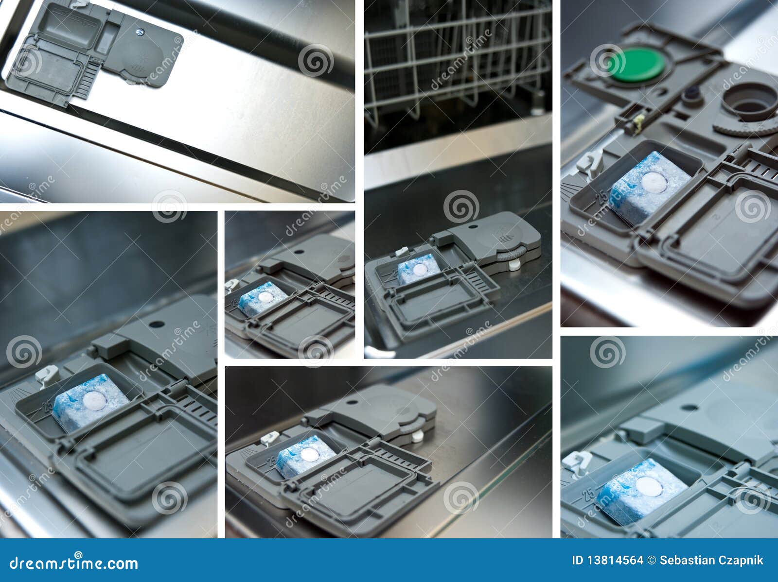 Dishwasher stock photo. Image of dishwasher, compartment - 13814564