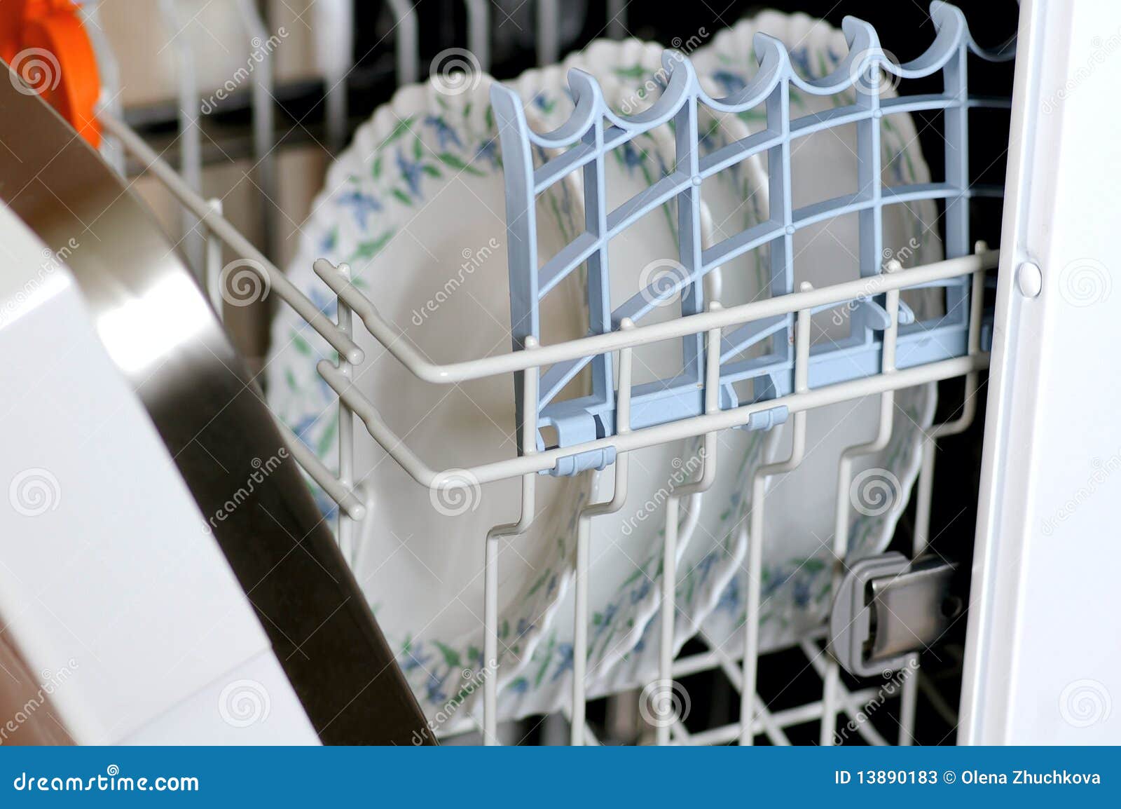 Dishwasher machine stock image. Image of metallic, contemporary - 13890183