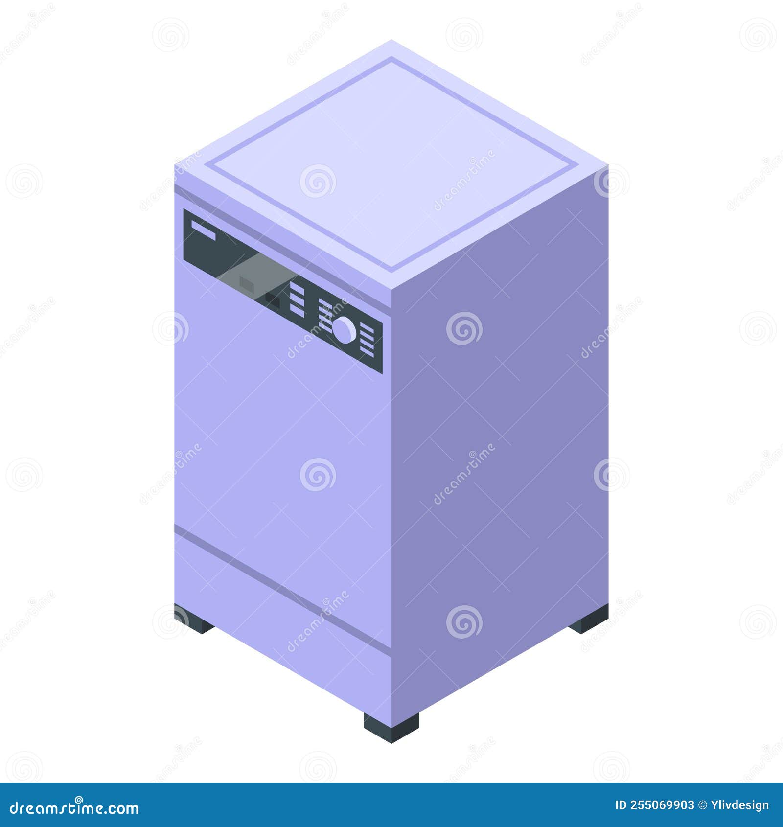 Dishwasher Machine Icon Isometric Vector. Dish Detergent Stock Vector ...