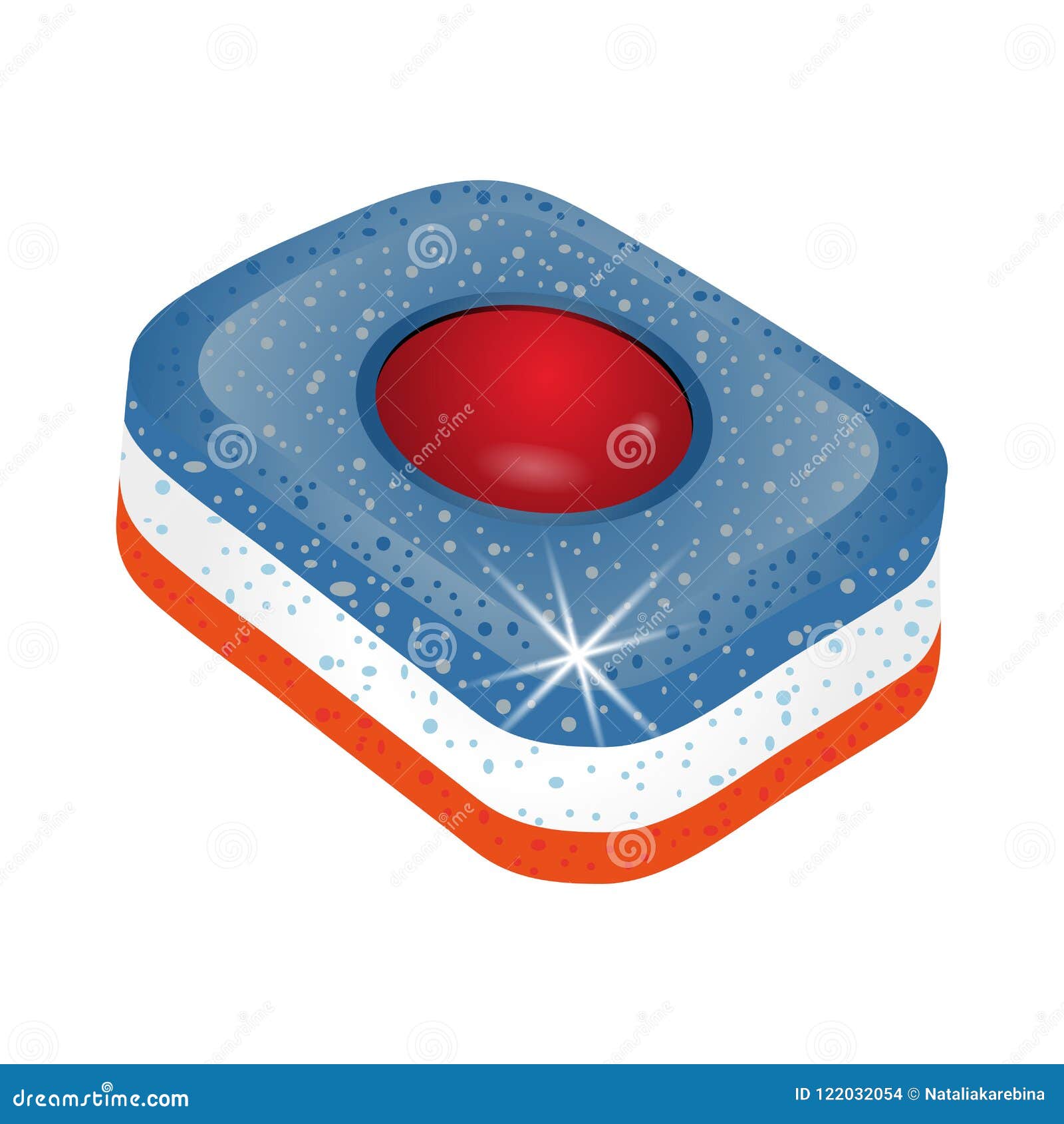 Dishwashing Tablet Soap Ads. Realistic Liquid Detergent Gel For ...