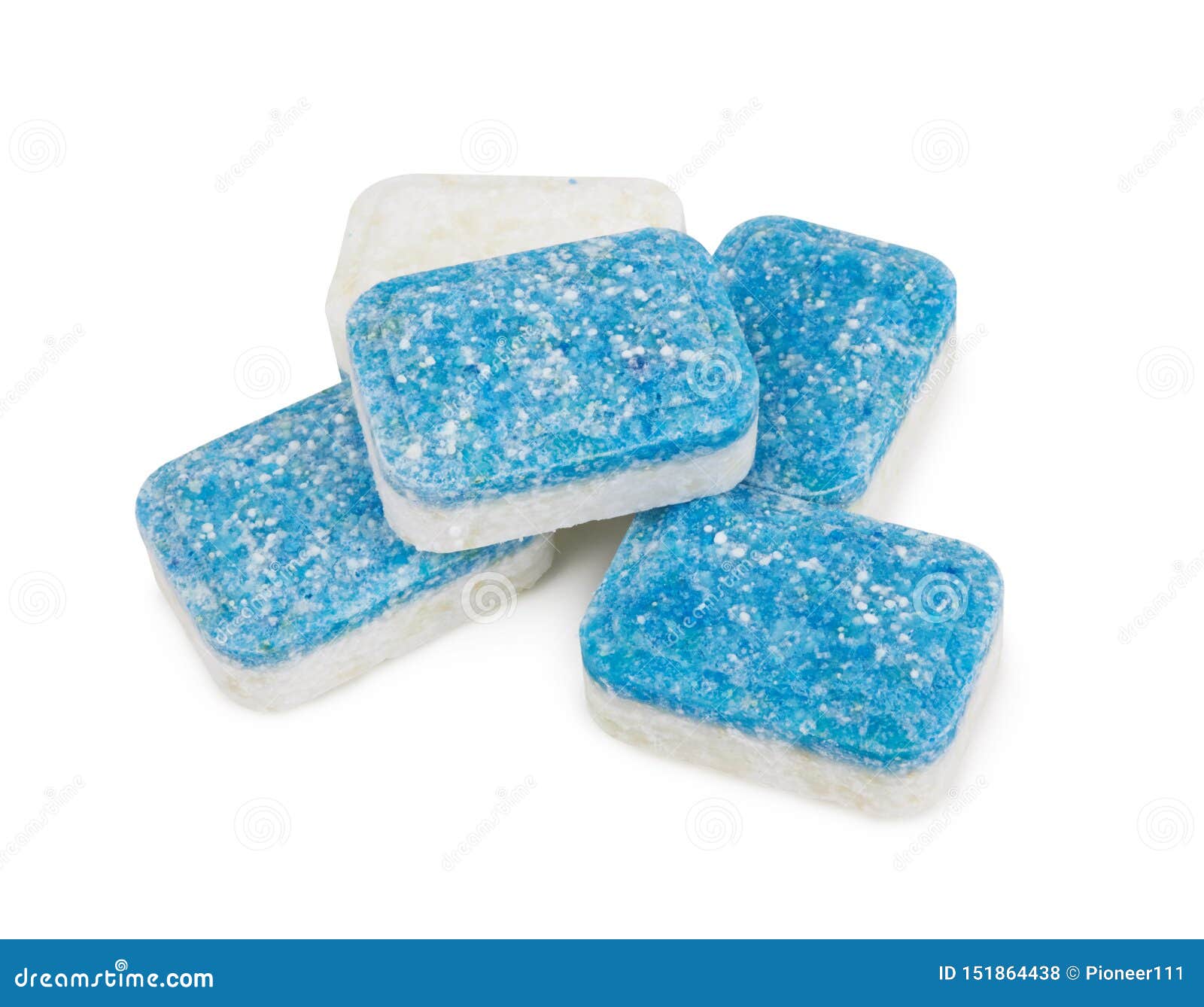 Dishwasher Tablets Isolated Stock Photo - Image of ware, tablet: 151864438
