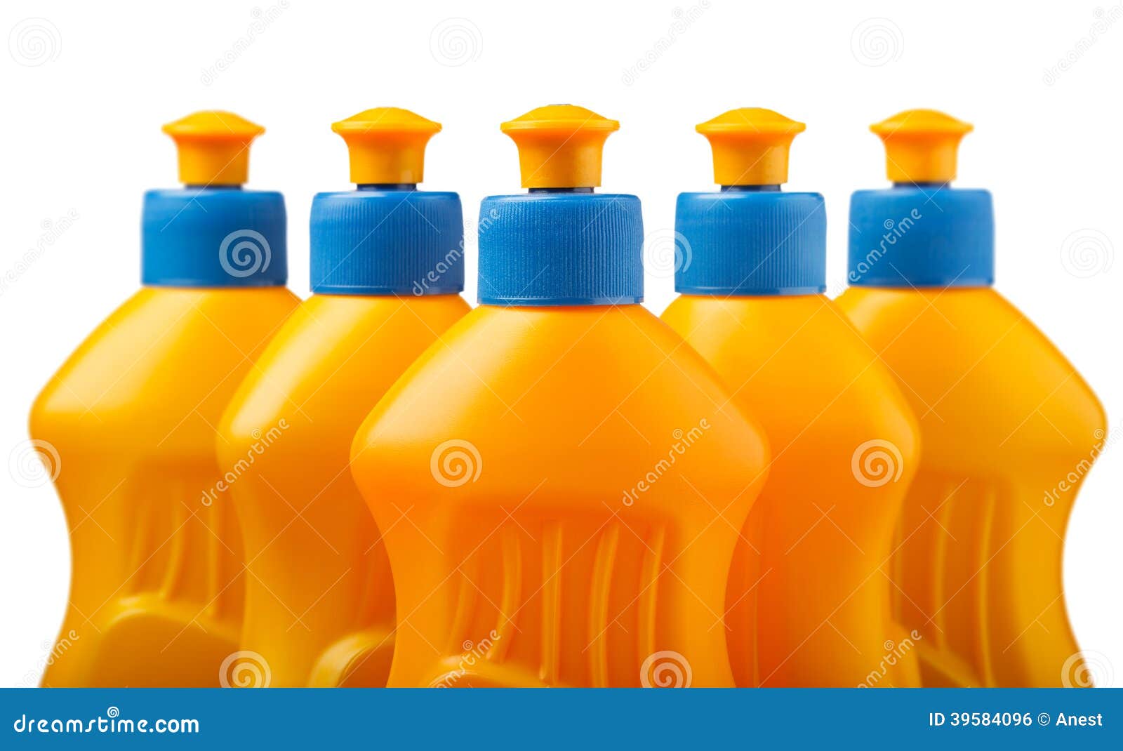 Dishwashing Detergent Yellow Bottles Stock Photography | CartoonDealer ...