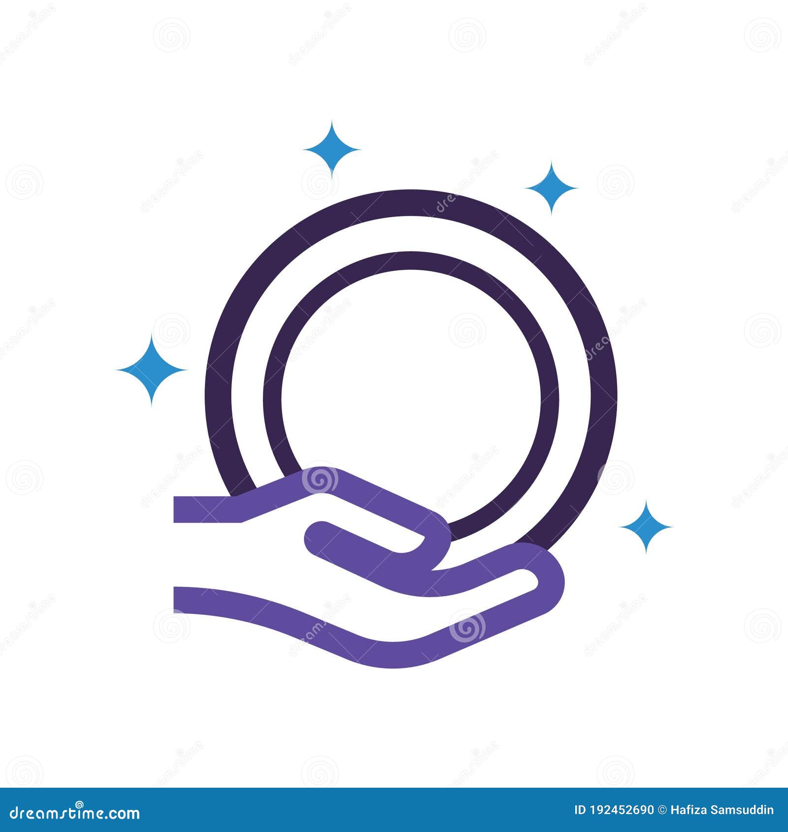 Dishwashing Vector Illustration. Vector Illustration Decorative Design ...