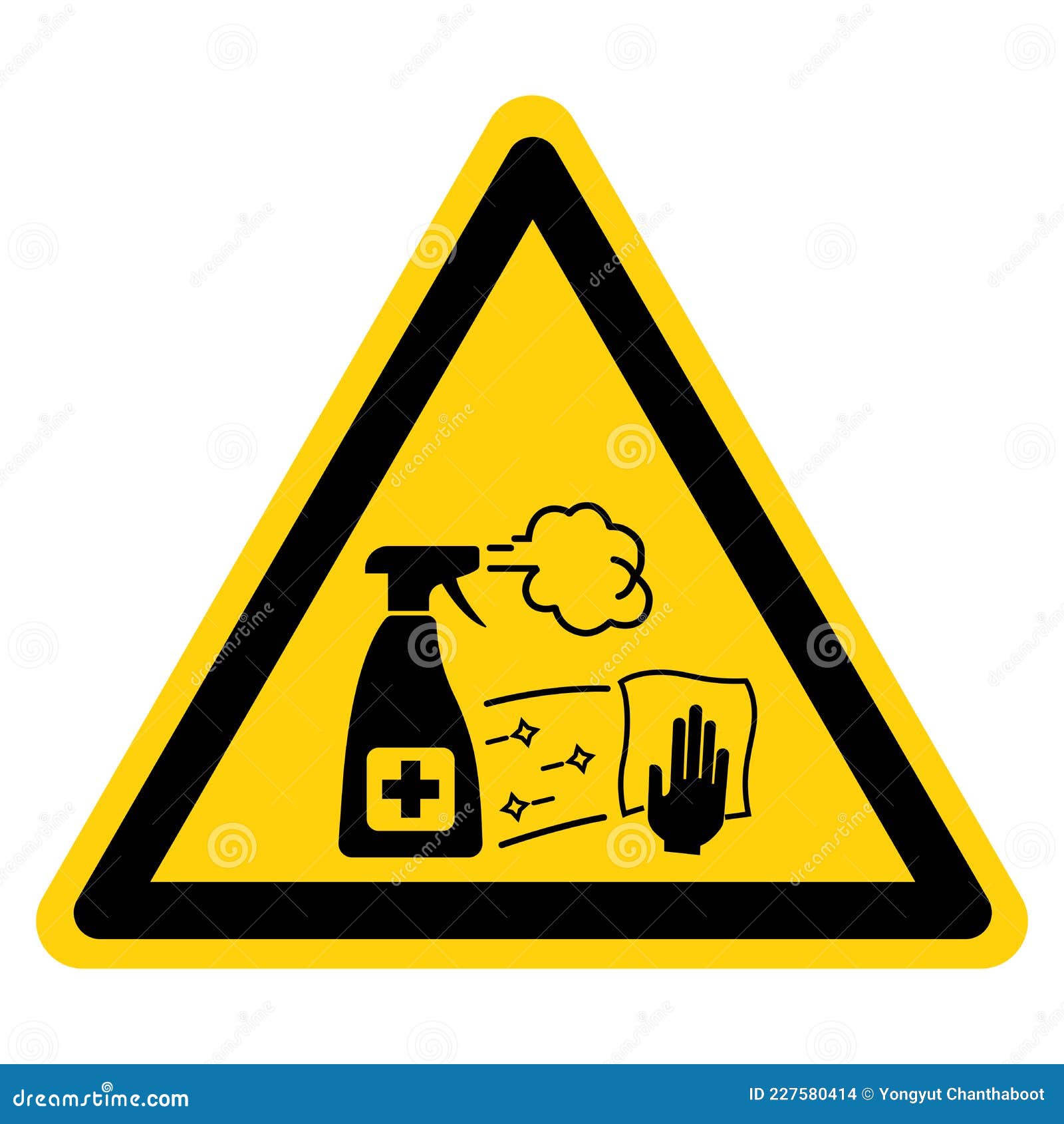 Disinfect Work Surface and Equipment on a Regular Basis Symbol Sign ...
