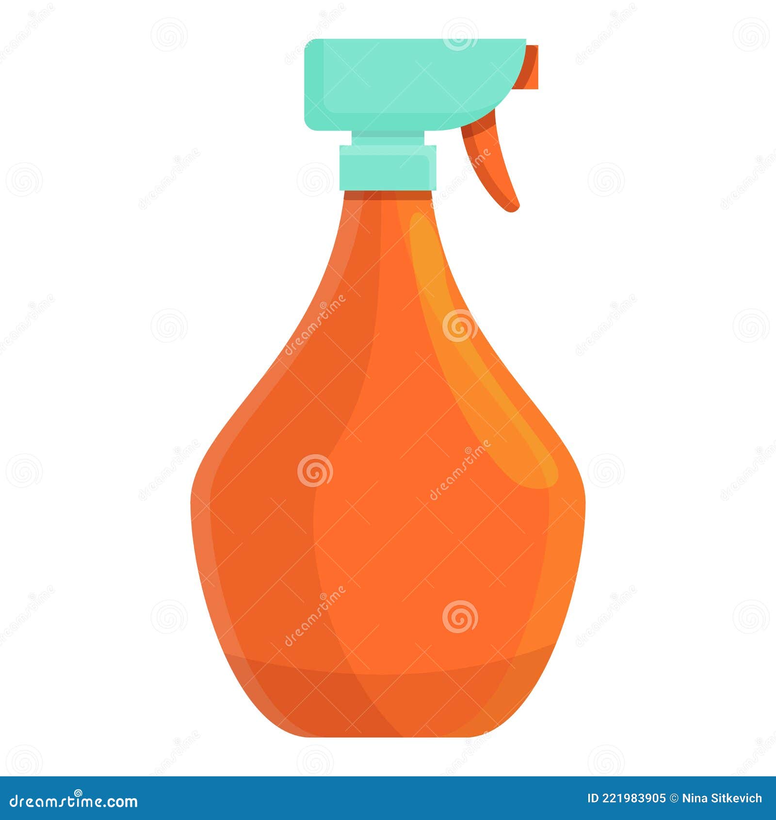 Disinfectant Spray Icon, Cartoon Style Stock Vector - Illustration of ...