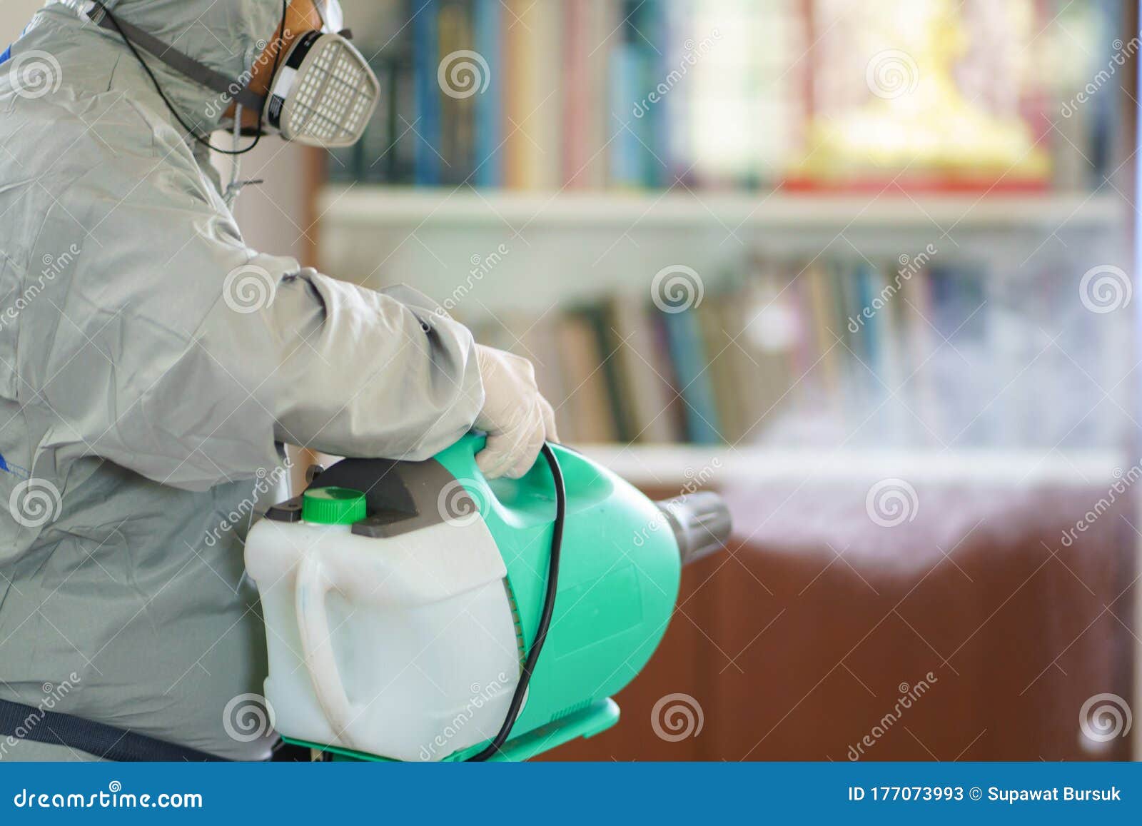 Disinfectant Sprayers and Germs that Adhere on Objects on the Surface ...