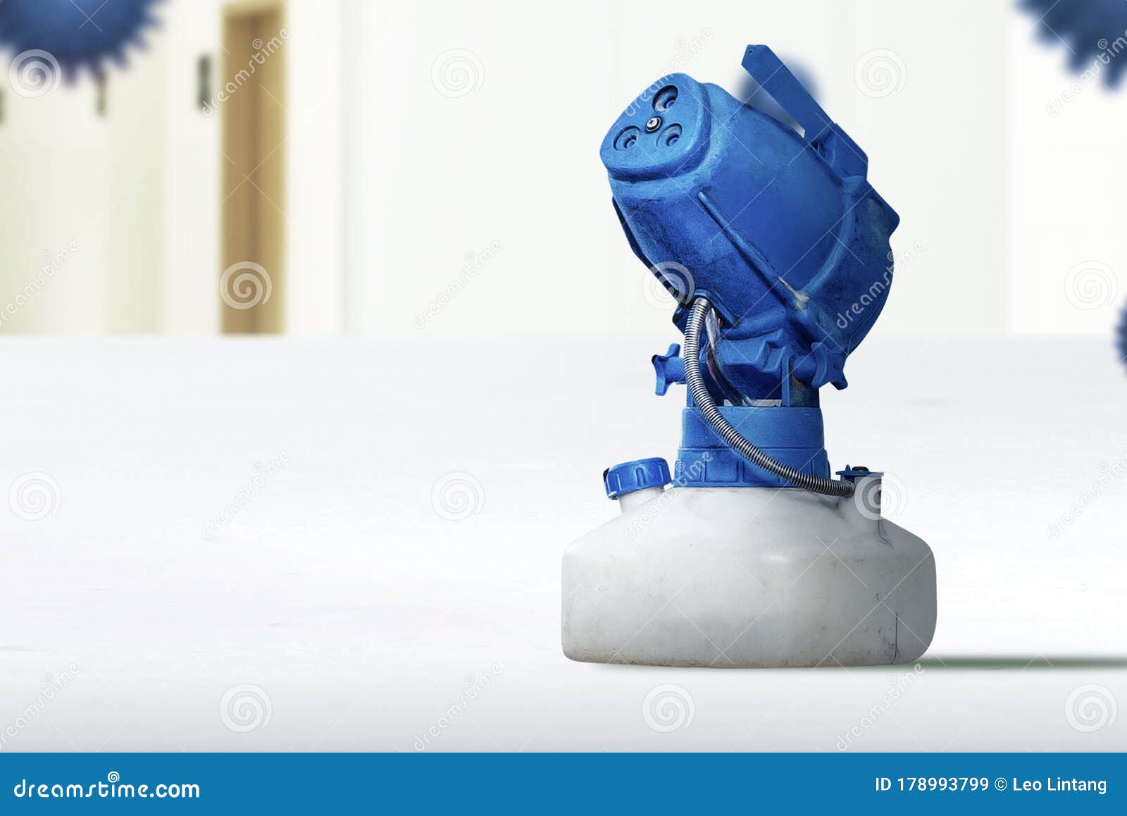 Disinfectant Sprayers for Stop Coronavirus Spreading Stock Image ...