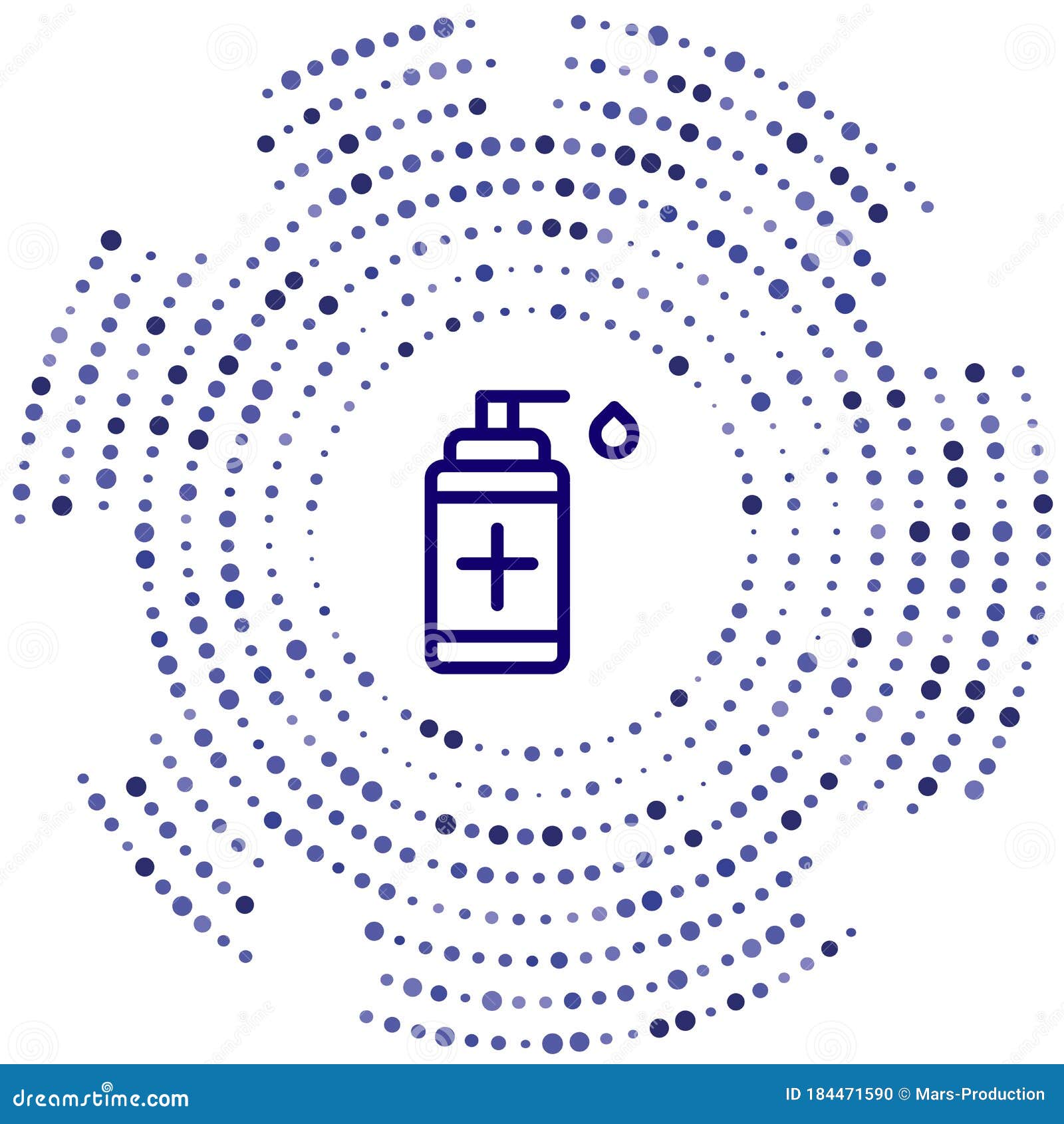 Disinfectant Vector Icon. Disinfectant Editable Stroke Stock Vector ...