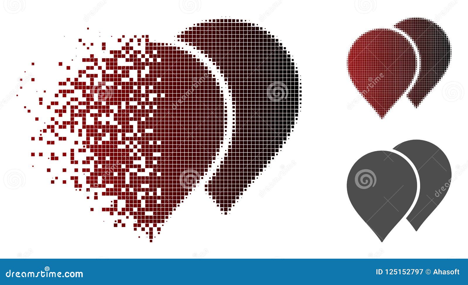 Disintegrating Dot Halftone Map Pointers Icon Stock Vector ... Disintegrating Dot Halftone Map Pointers Icon Stock Vector ...