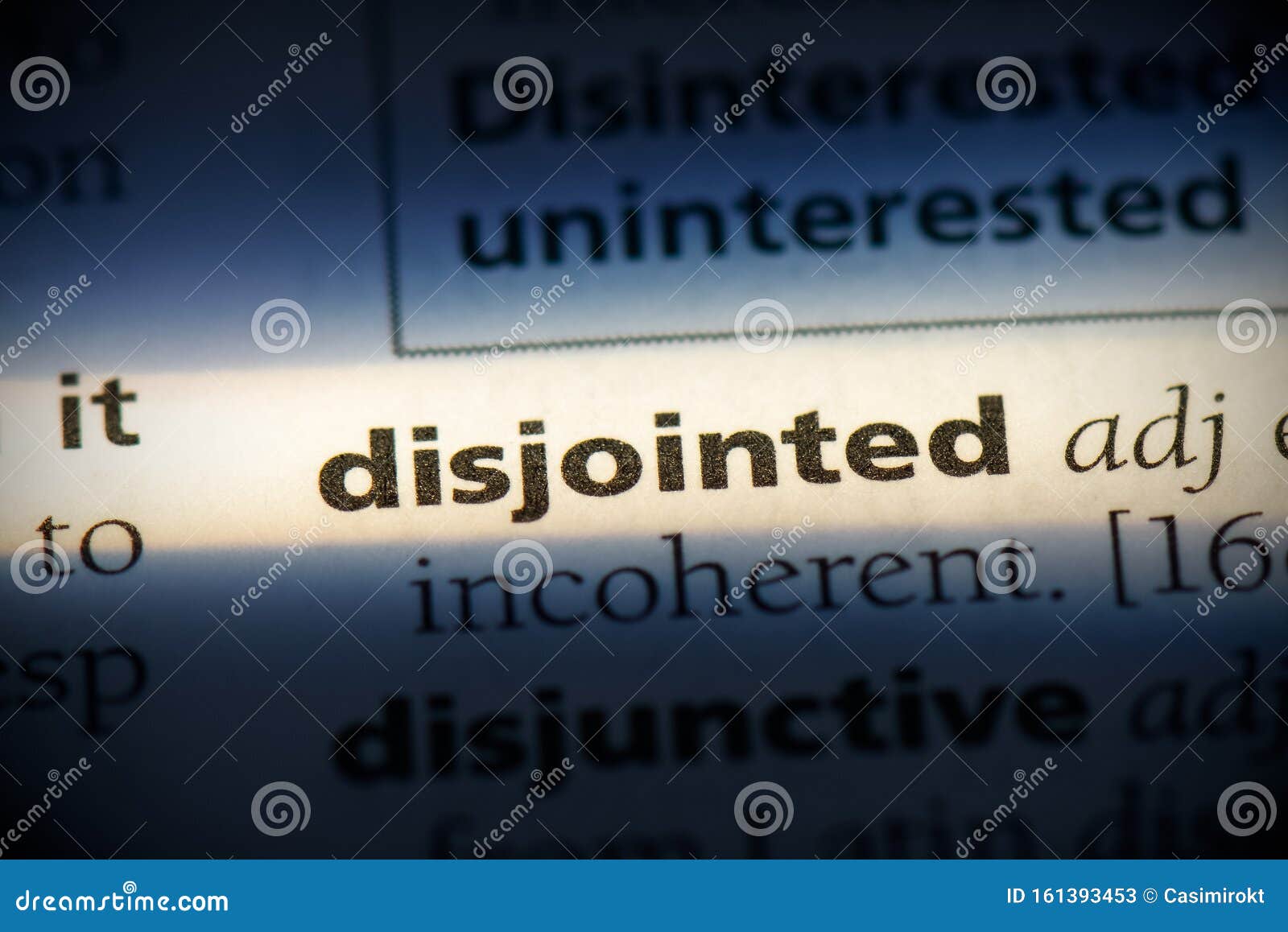 Disjointed stock image. Image of language, word, page - 161393453