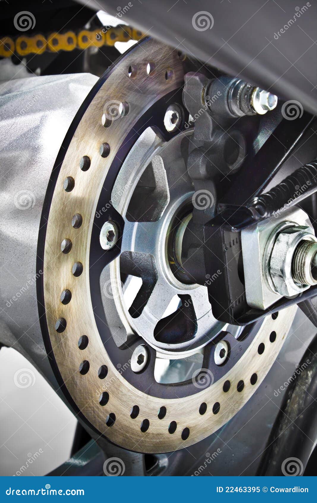 Disk brake stock image. Image of plate, component, brake - 22463395