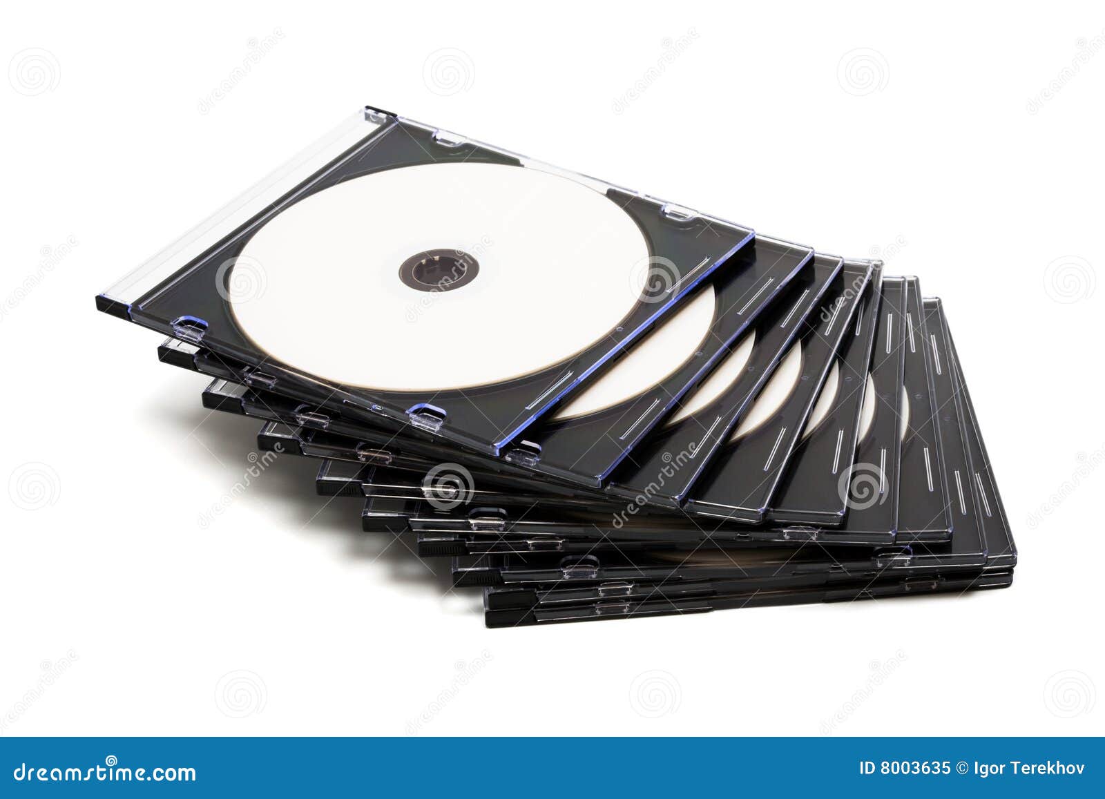 Disk cd in boxes stock image. Image of heap, computer - 8003635