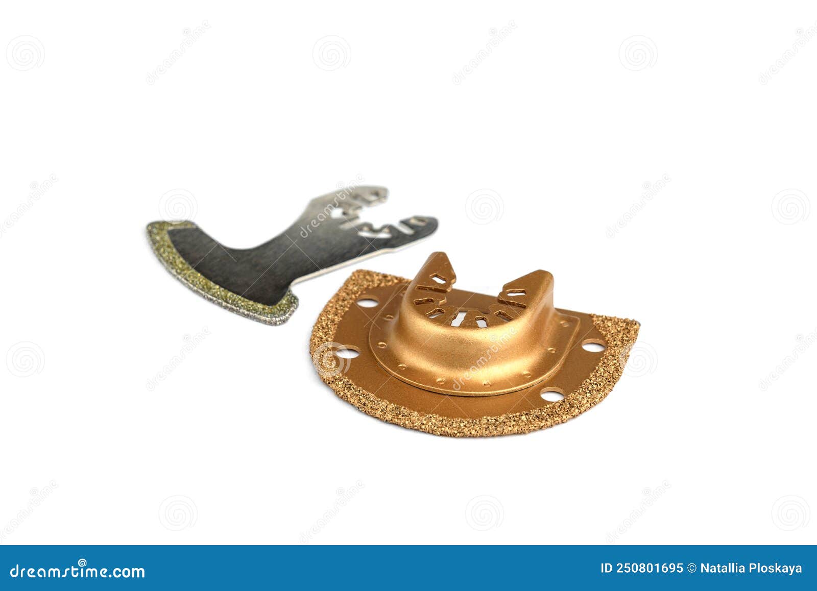 Disk for Construction Electric Multifunction Tool Isolated on White ...