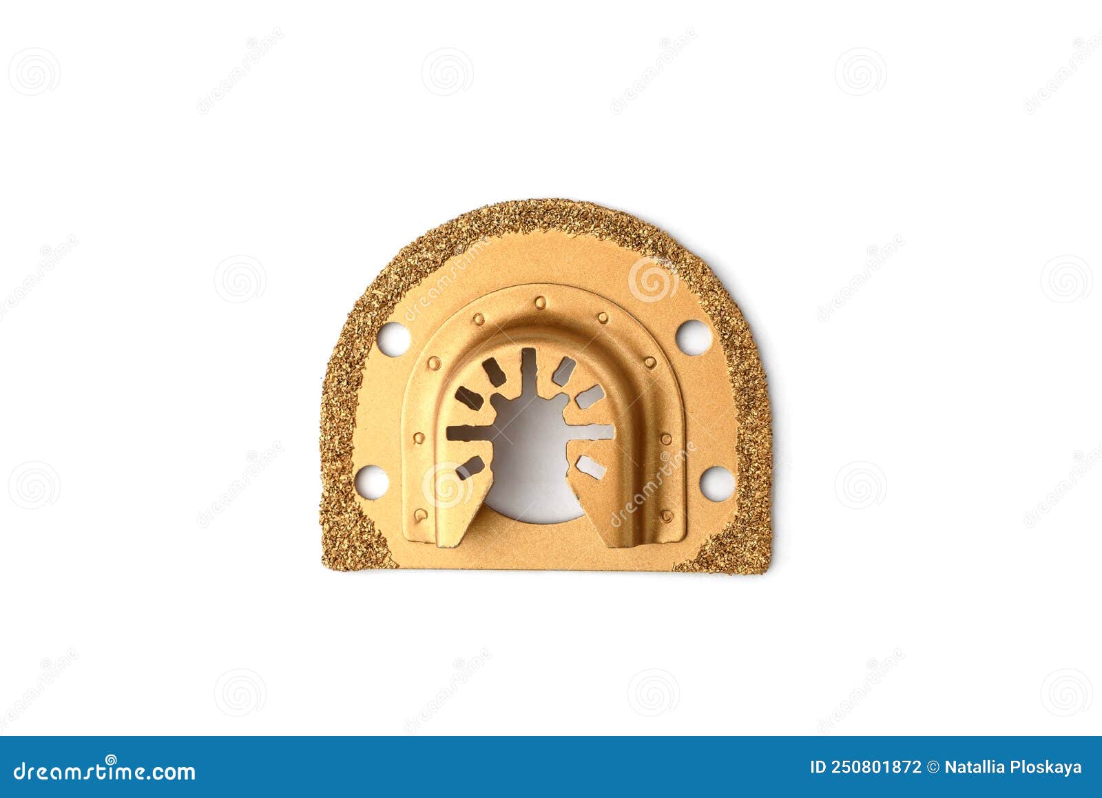 Disk for Construction Electric Multifunction Tool Isolated on White ...