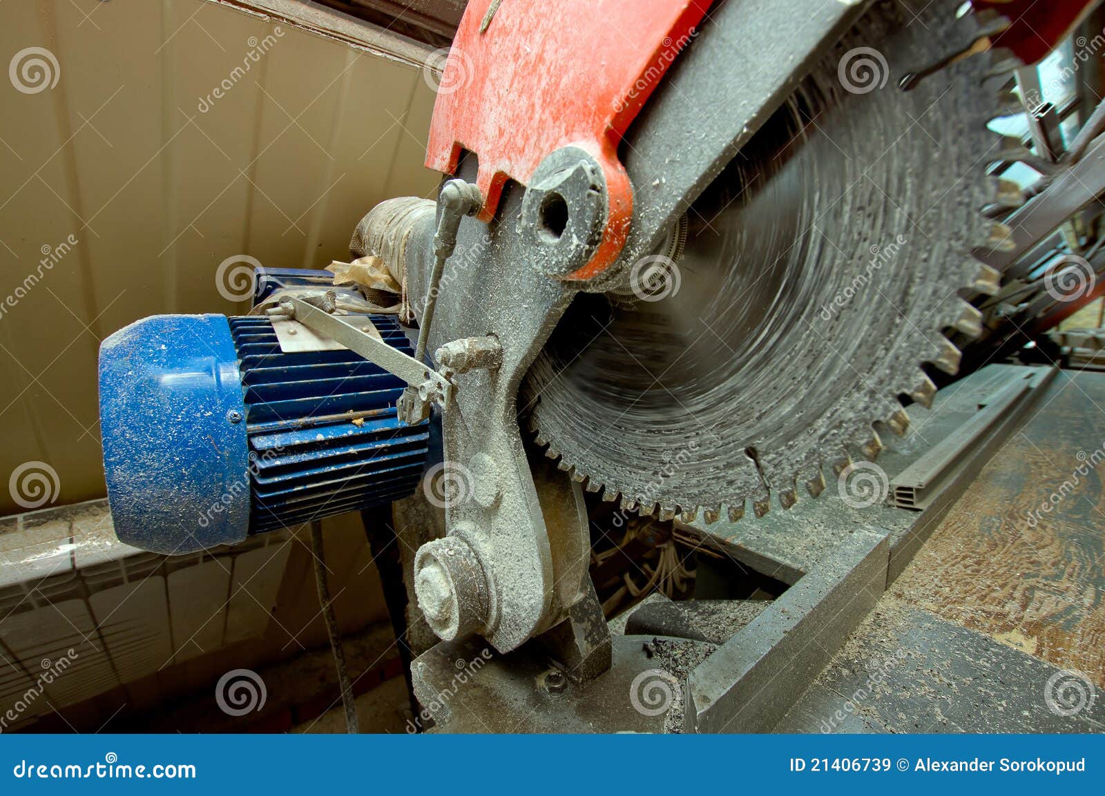 Disk cutting machine stock image. Image of mechanism - 21406739