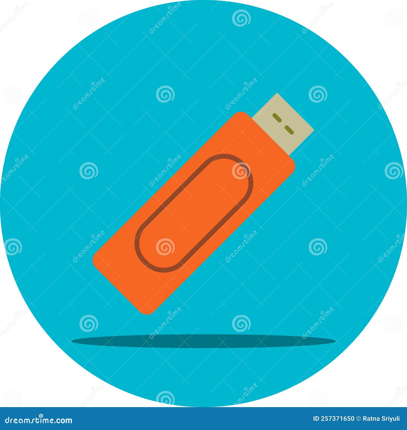 Disk Drive Flash Pendrive Storage Usb Symbol Icons Vector Flat Isolated Illustration Template ...
