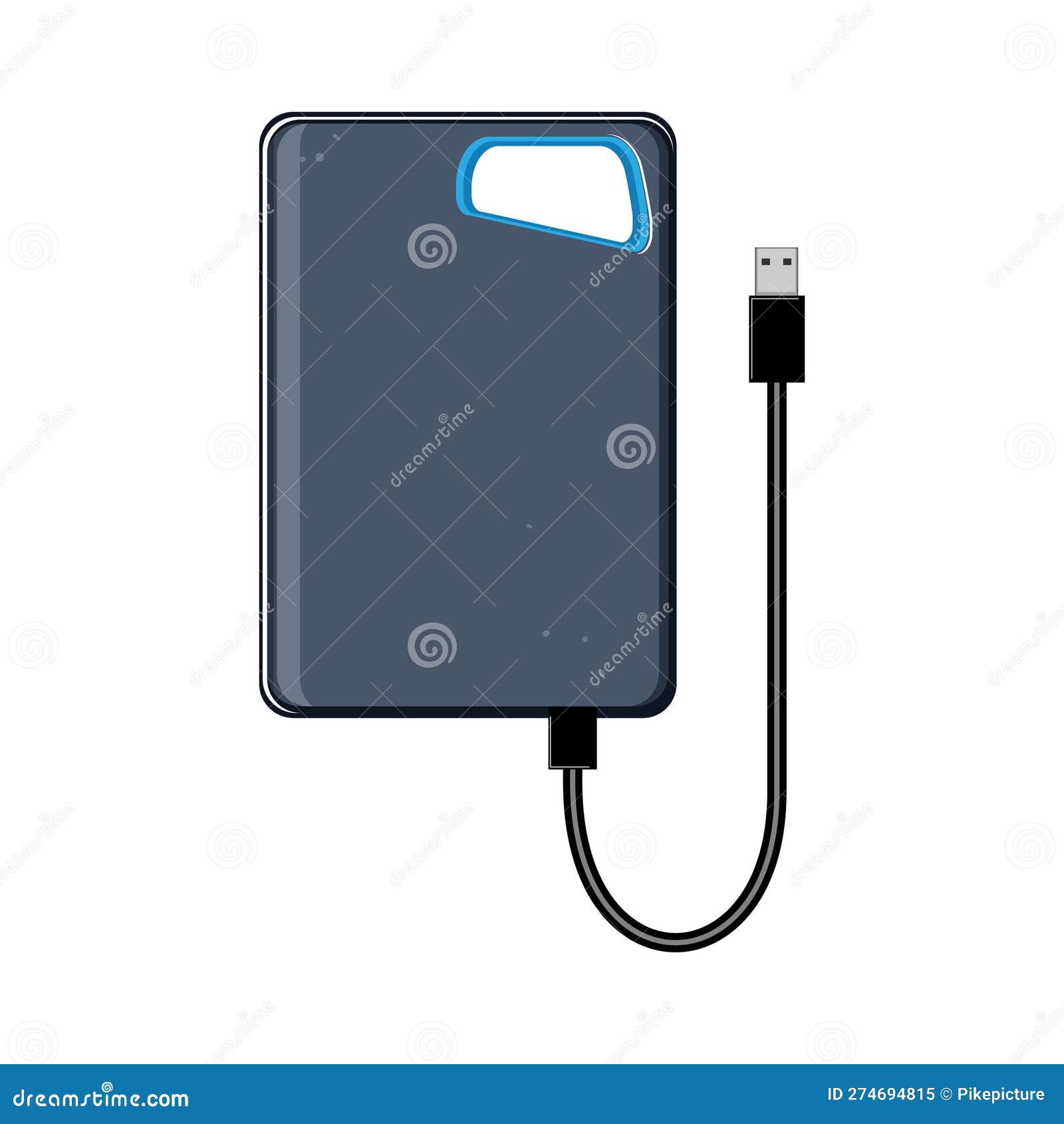 Disk Hard Drive Cartoon Vector Illustration Stock Vector - Illustration ...