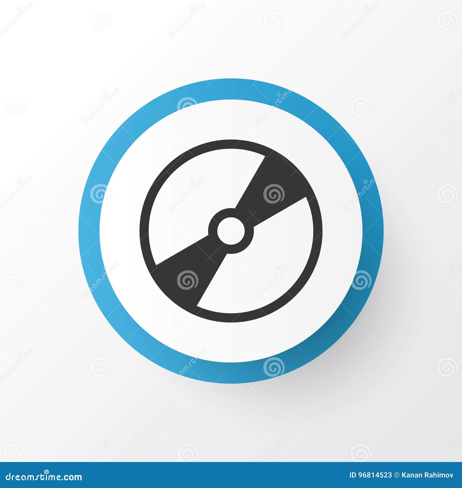 Disk Icon Symbol. Premium Quality Isolated Cd-Rom Element in Trendy ...