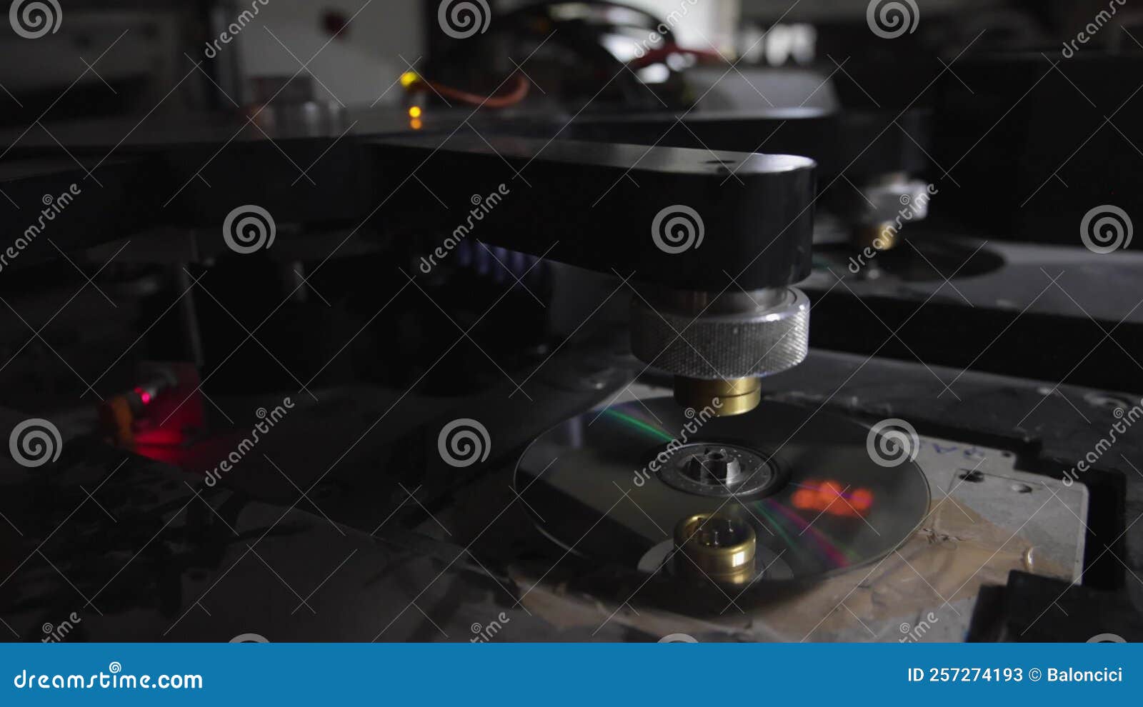 Disk machine production stock video. Video of tech, manufacturing ...