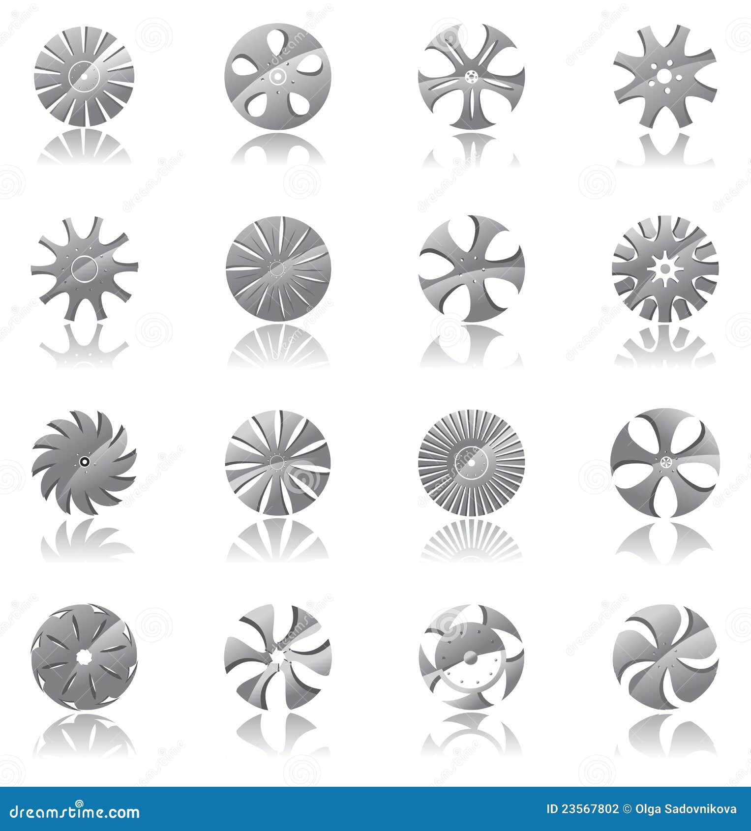 Disk-shaped icon stock vector. Illustration of modern - 23567802