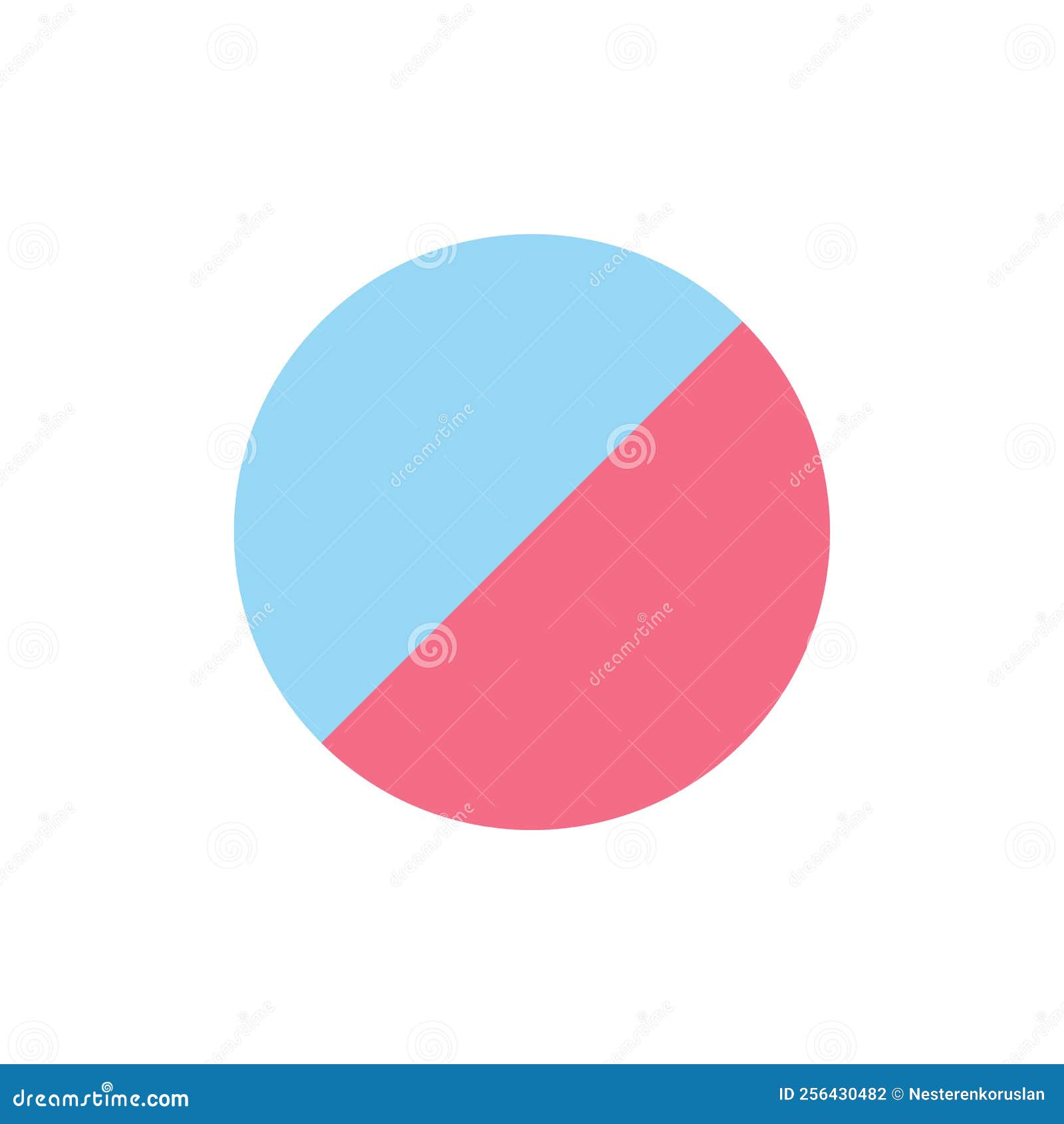 Disk Shaped Tablet Flat Color Ui Icon Stock Vector - Illustration of ...