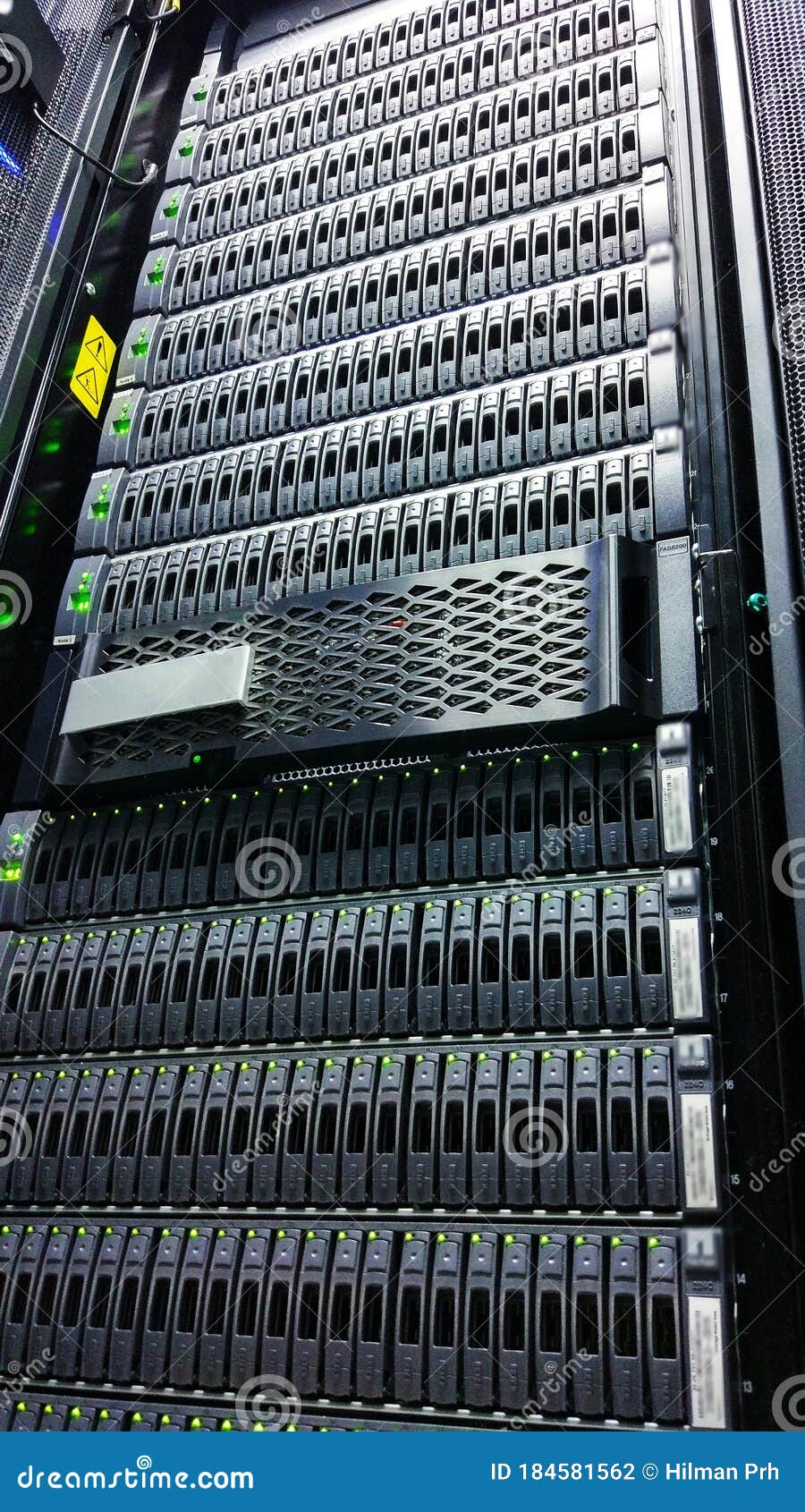 Disk Storage Server in Data Center Stock Photo - Image of server, disk ...