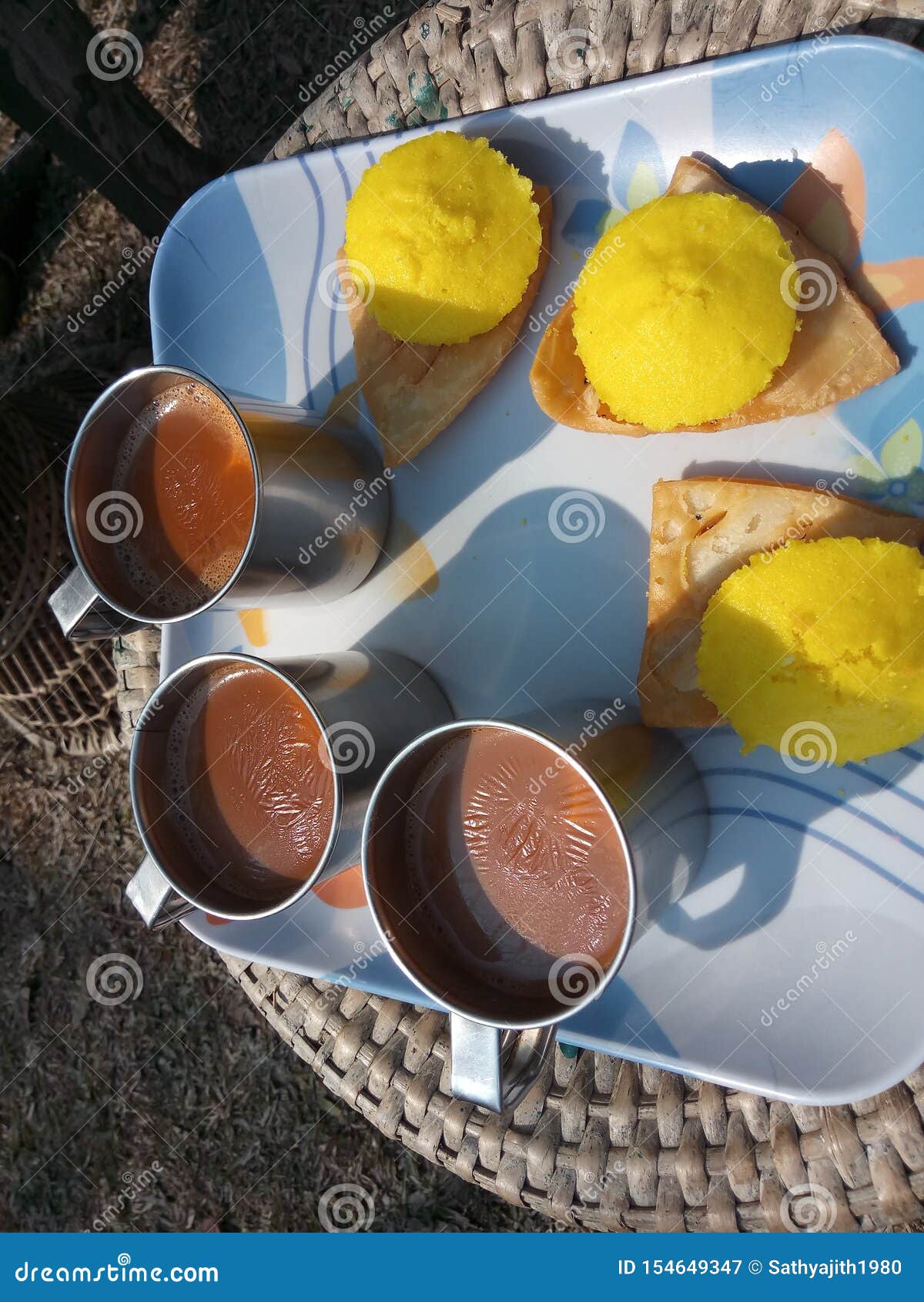 Disk of Tea stock image. Image of beautiful, ready, popular - 154649347