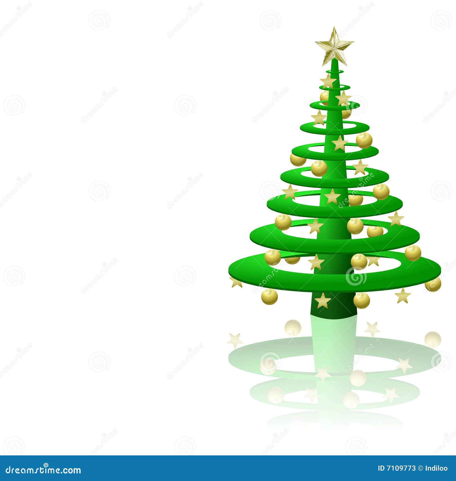 Disk Tree stock illustration. Illustration of star, season - 7109773