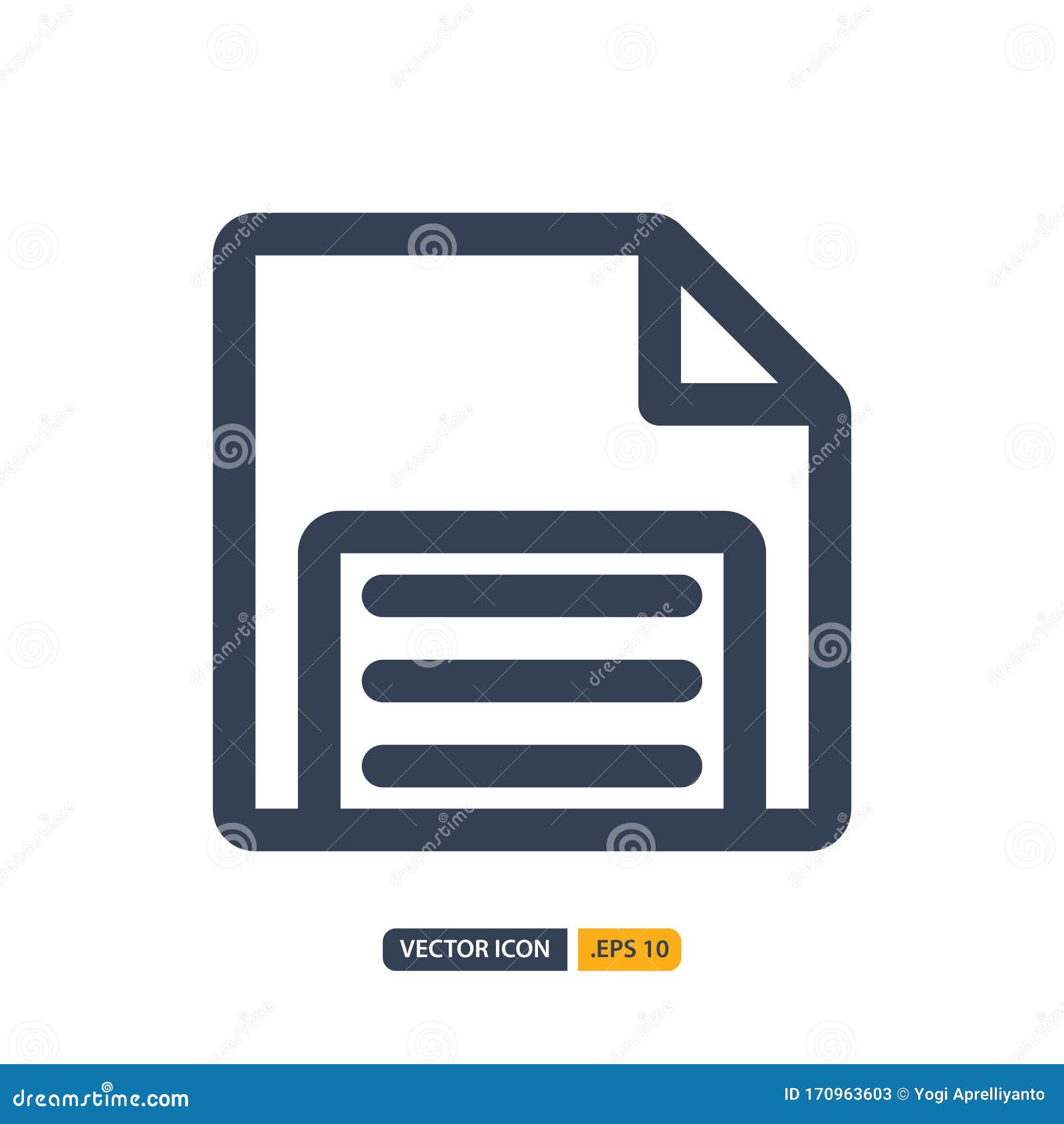 Diskatte Icon in Outline Style Isolated on White Background. for Your ...