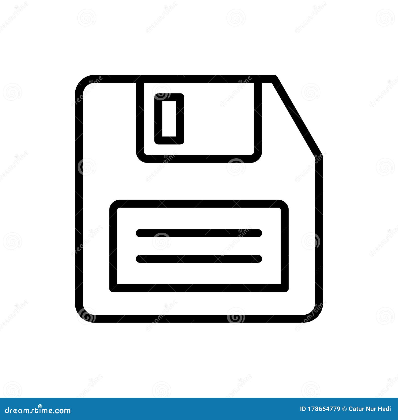 Diskette Icon Flat Vector Template Design Trendy Stock Vector ...