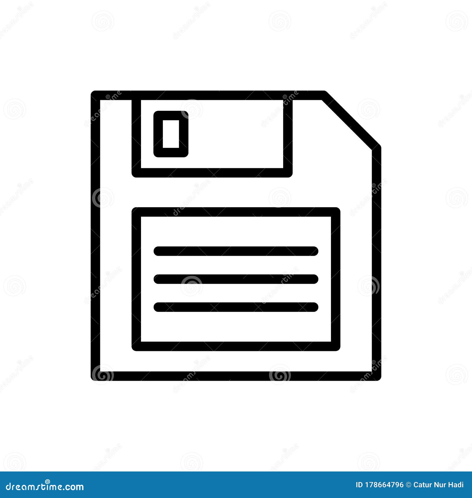 Diskette Icon Flat Vector Template Design Trendy Stock Vector ...