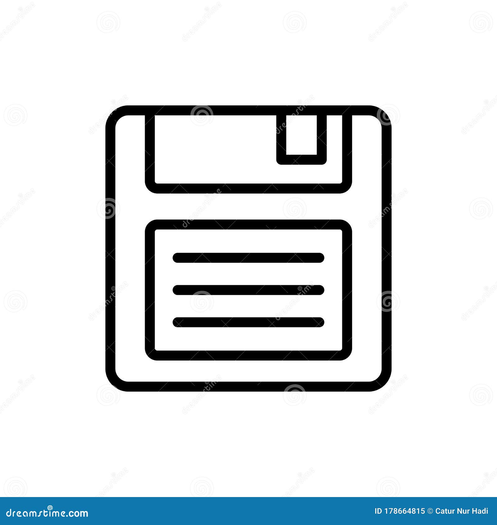 Diskette Icon Flat Vector Template Design Trendy Stock Vector ...