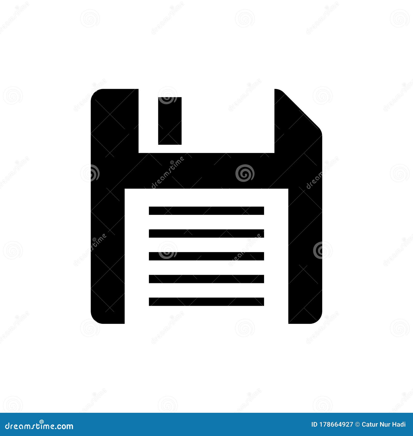 Diskette Icon Flat Vector Template Design Trendy Stock Vector ...
