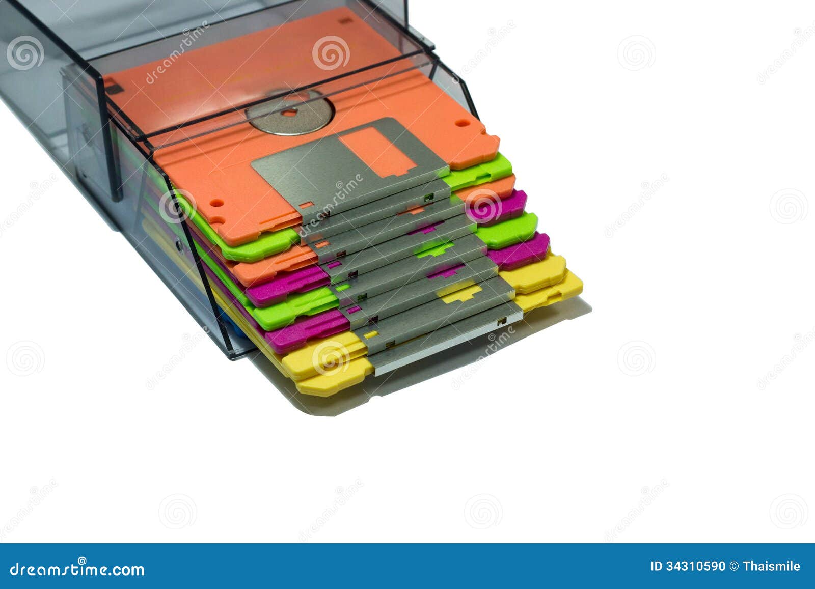 The diskette stock photo. Image of colorful, business - 34310590