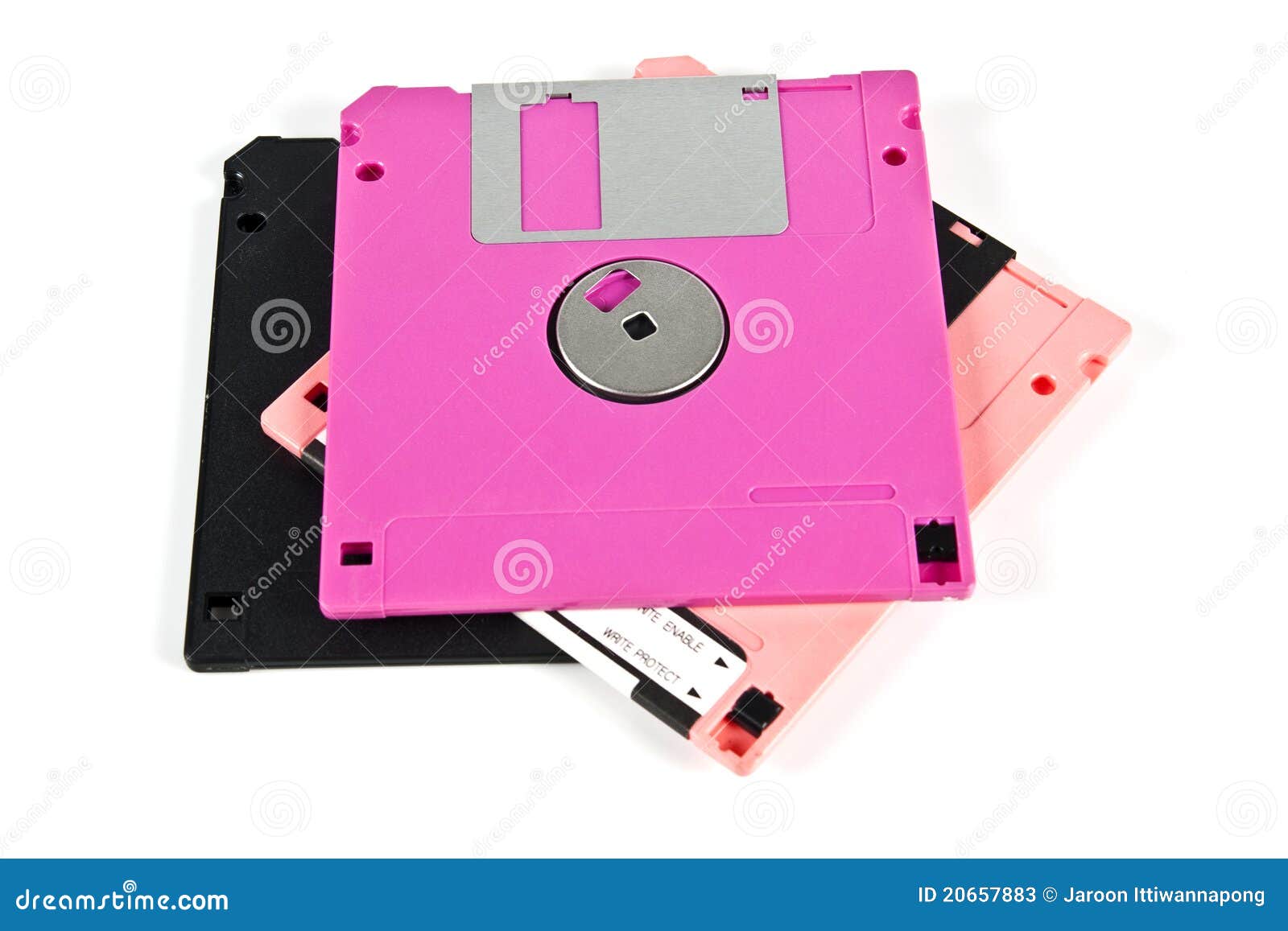 Diskettes imagen de archivo. Imagen de flojo, aislado - 20657883