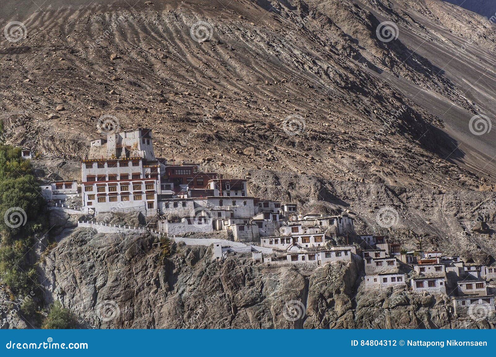 Diskit Temple Leh Ladahk stock photo. Image of diskit - 84804312