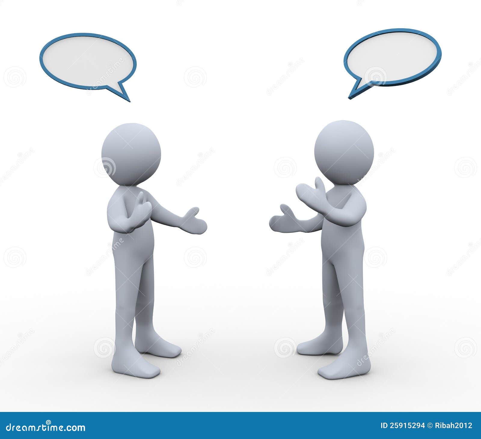 Diskussion för folk 3d stock illustrationer. Illustration av ...