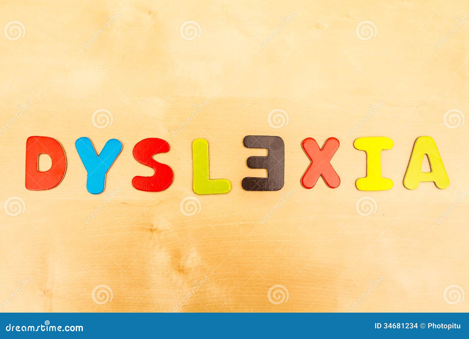 Dislexia foto de stock. Imagem de dificuldade, desafio - 34681234