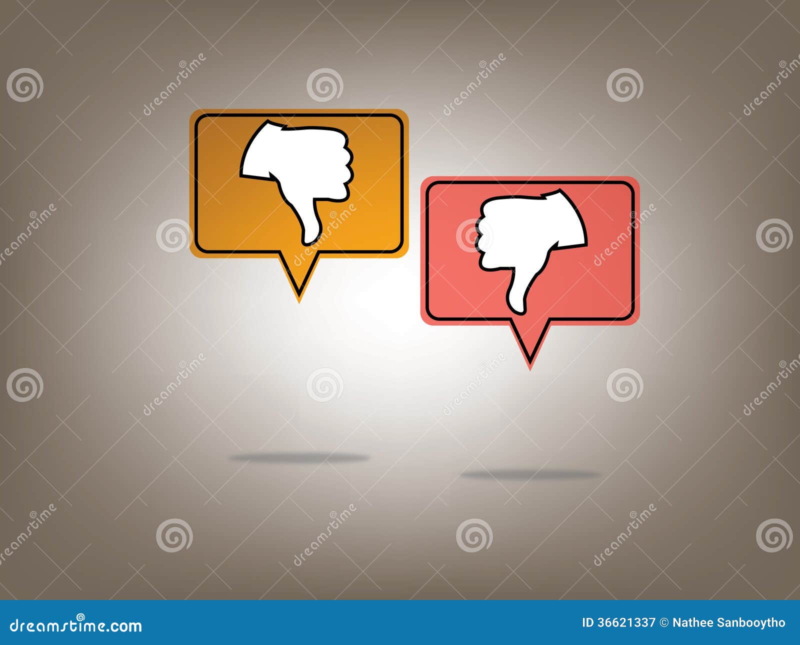 Dislike image stock vector. Illustration of comment, like - 36621337