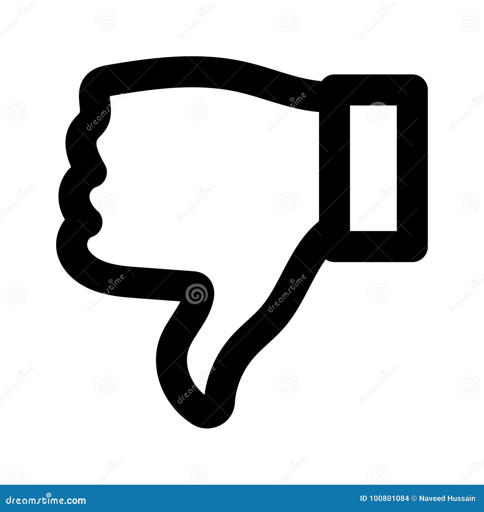 Dislike icon stock illustration. Illustration of disgusting - 100801084