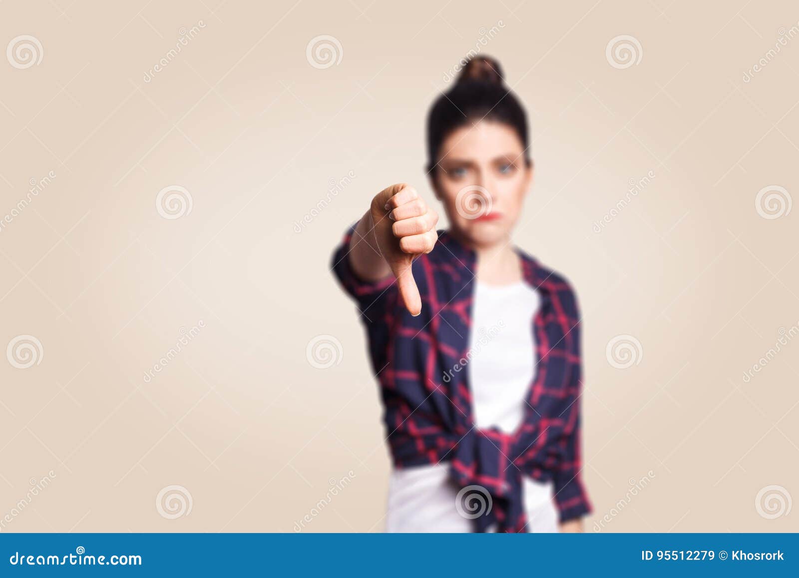 Unhappy Upset Offended Angry Millennial European Wife And Husband Lying