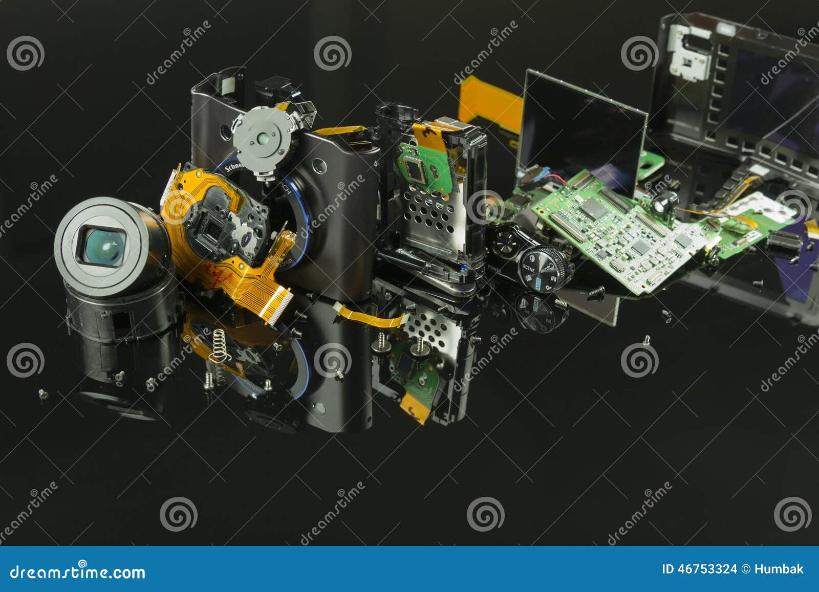 Dismantle camera stock photo. Image of inside, module - 46753324