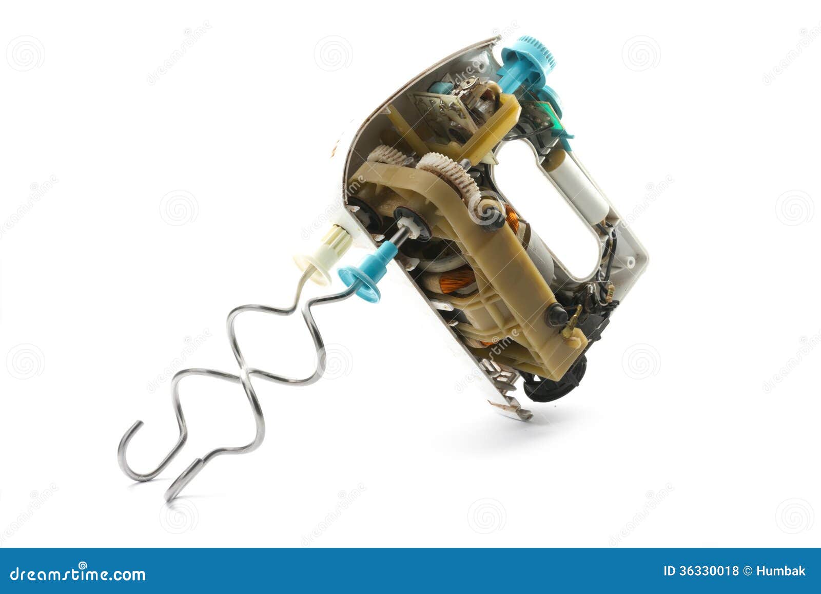 Dismantled dirty mixer stock photo. Image of crosssection - 36330018