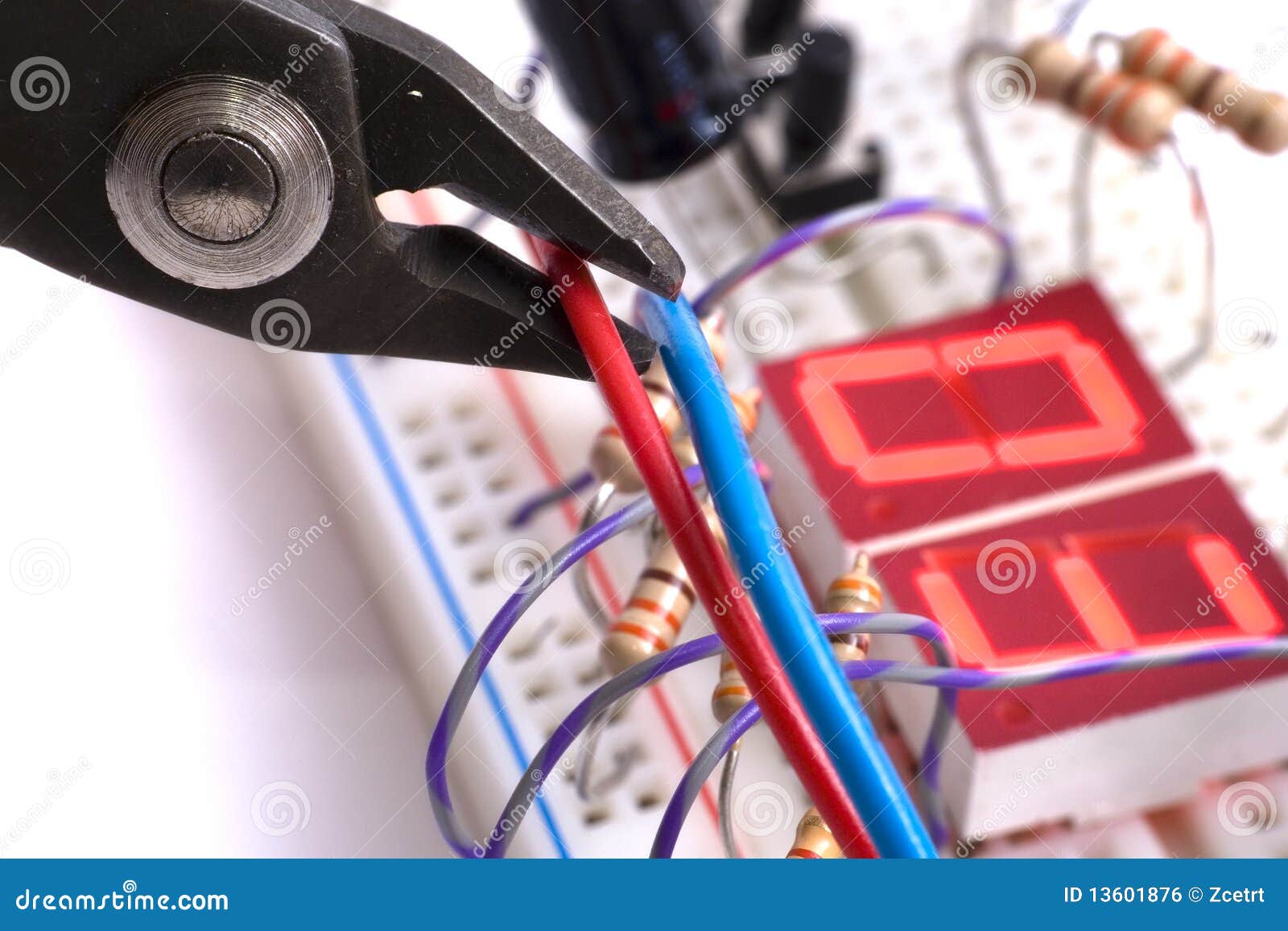 Electronic Detonator Blasting On The Mining Site Stock Image ...