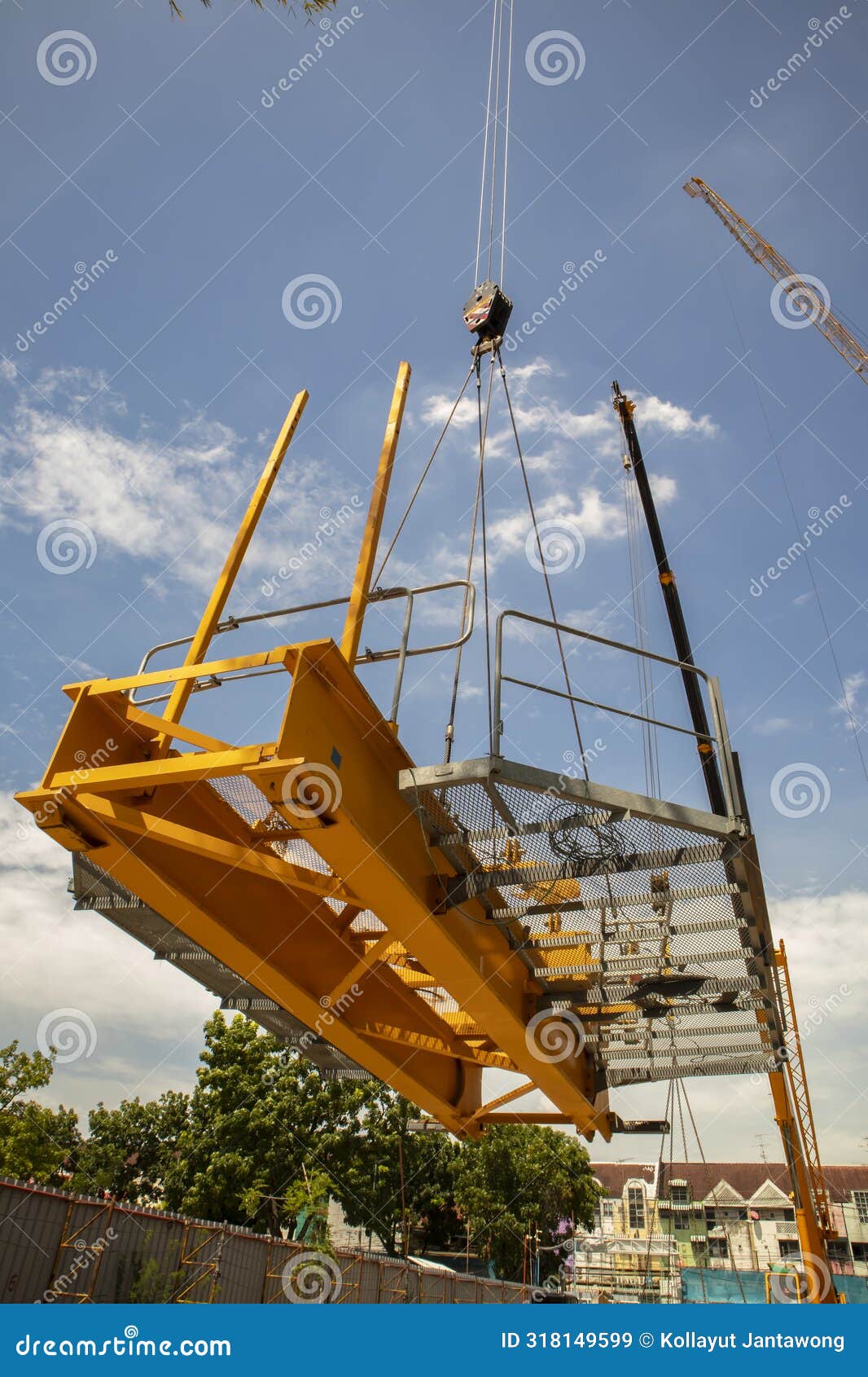 Dismantling Process Of Metal Structures Stock Photography ...