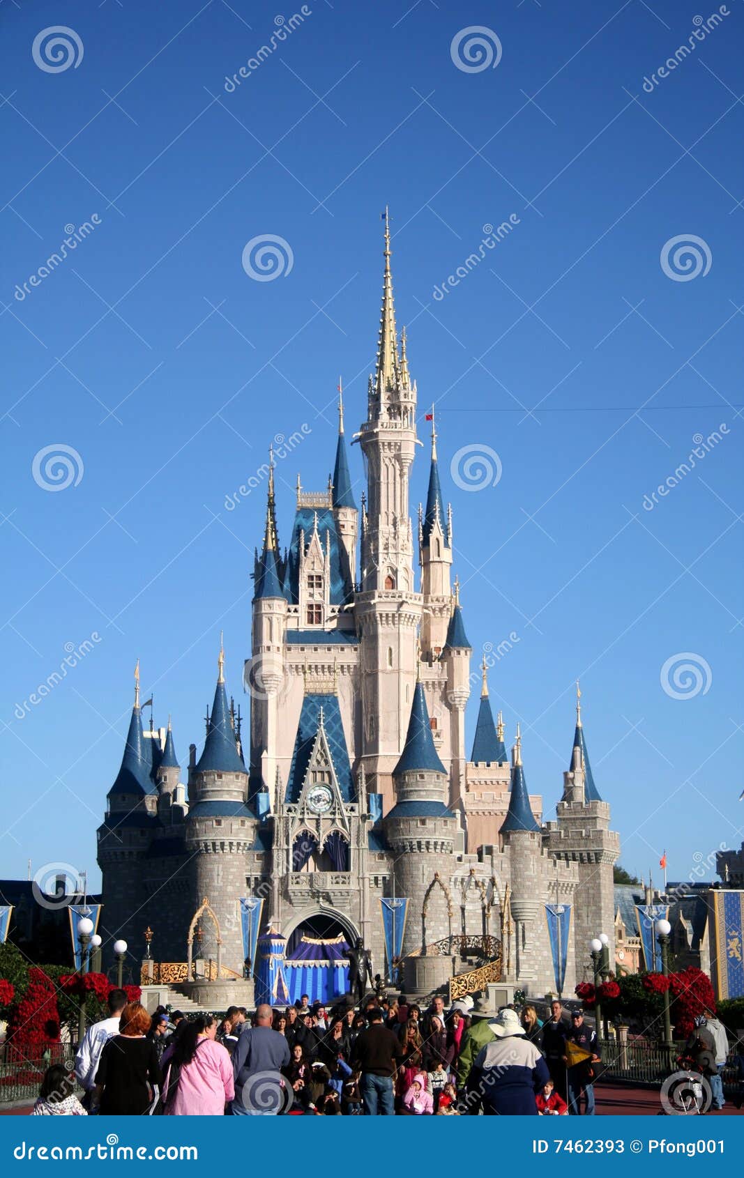 Disney Castle editorial stock photo. Image of royal, disney - 7462393