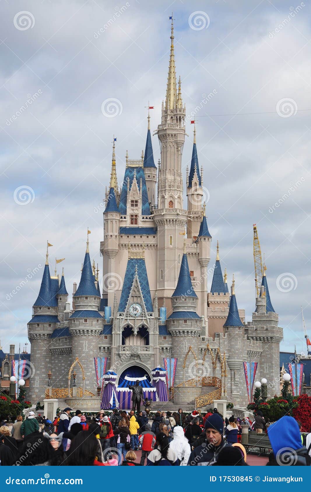Disney Cinderella Castle Walt Disney World Editorial Image - Image of ...